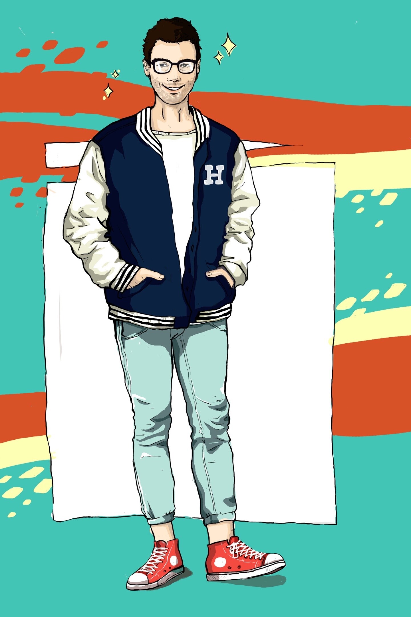 ArtStation - Commission. German guy Jonas