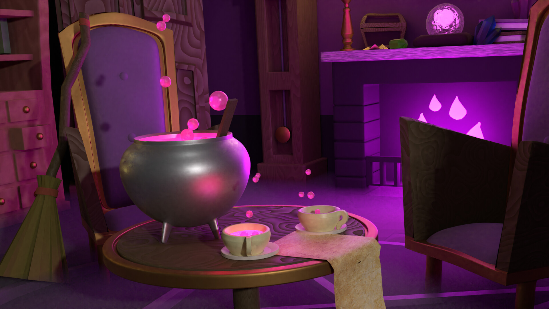 Maya Castañeda - Witch House Cartoon