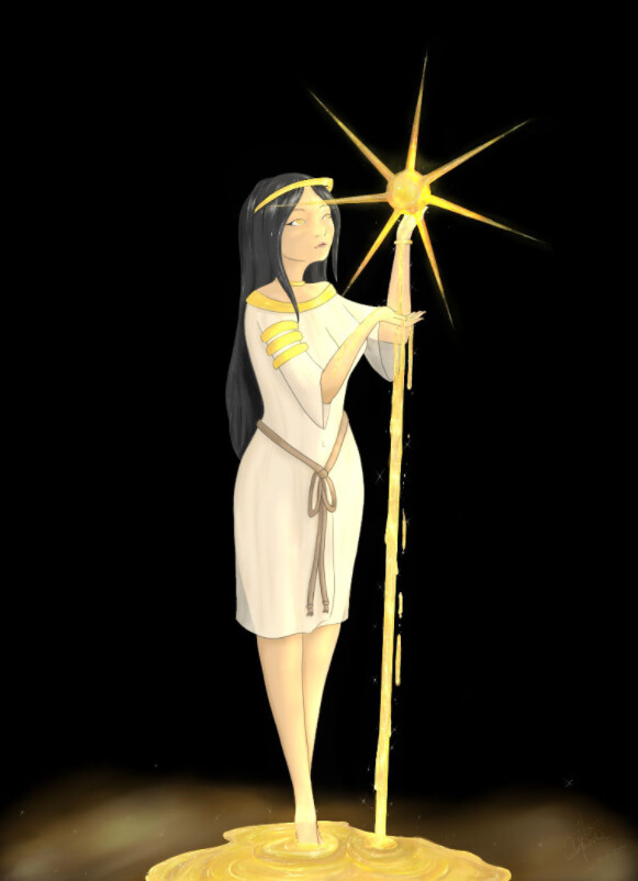 ArtStation - Sun Goddess