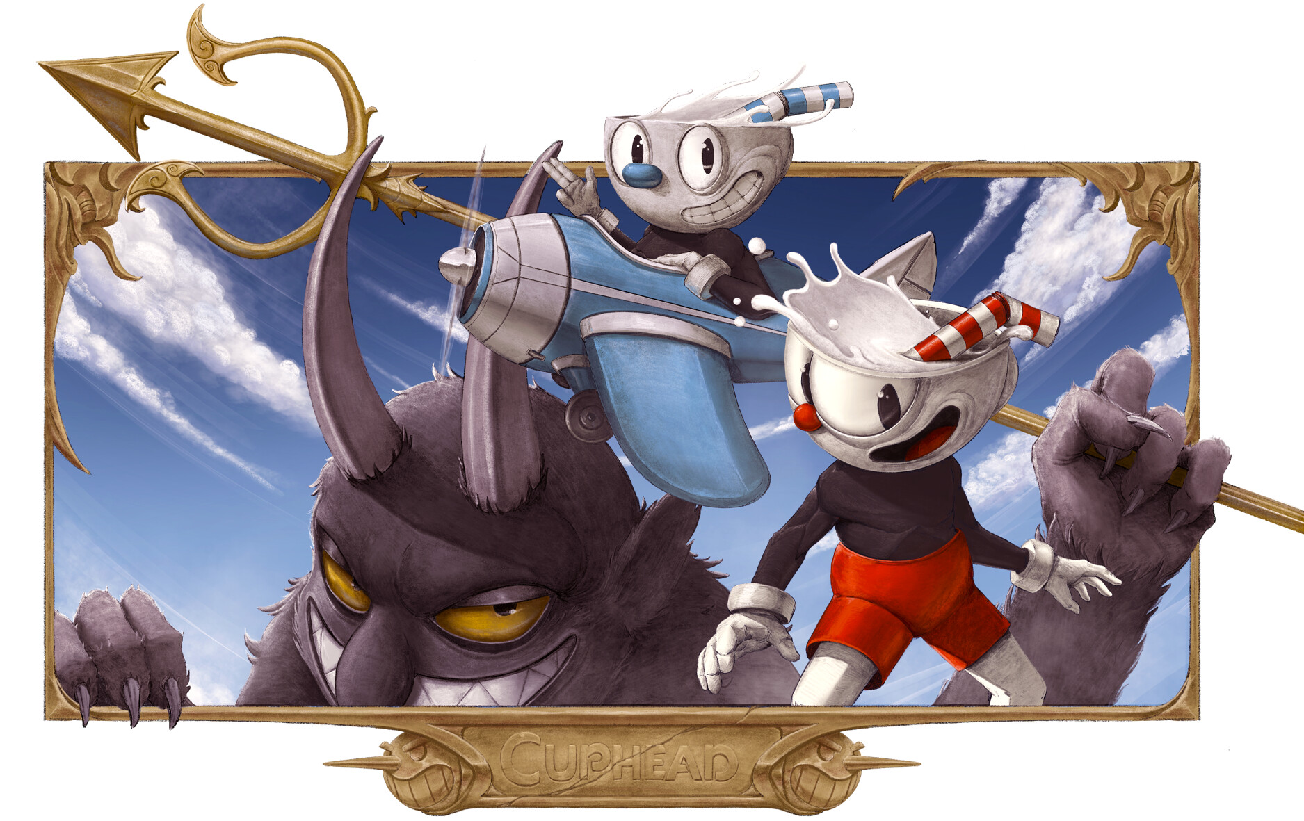 ArtStation - Homenaje a Cuphead