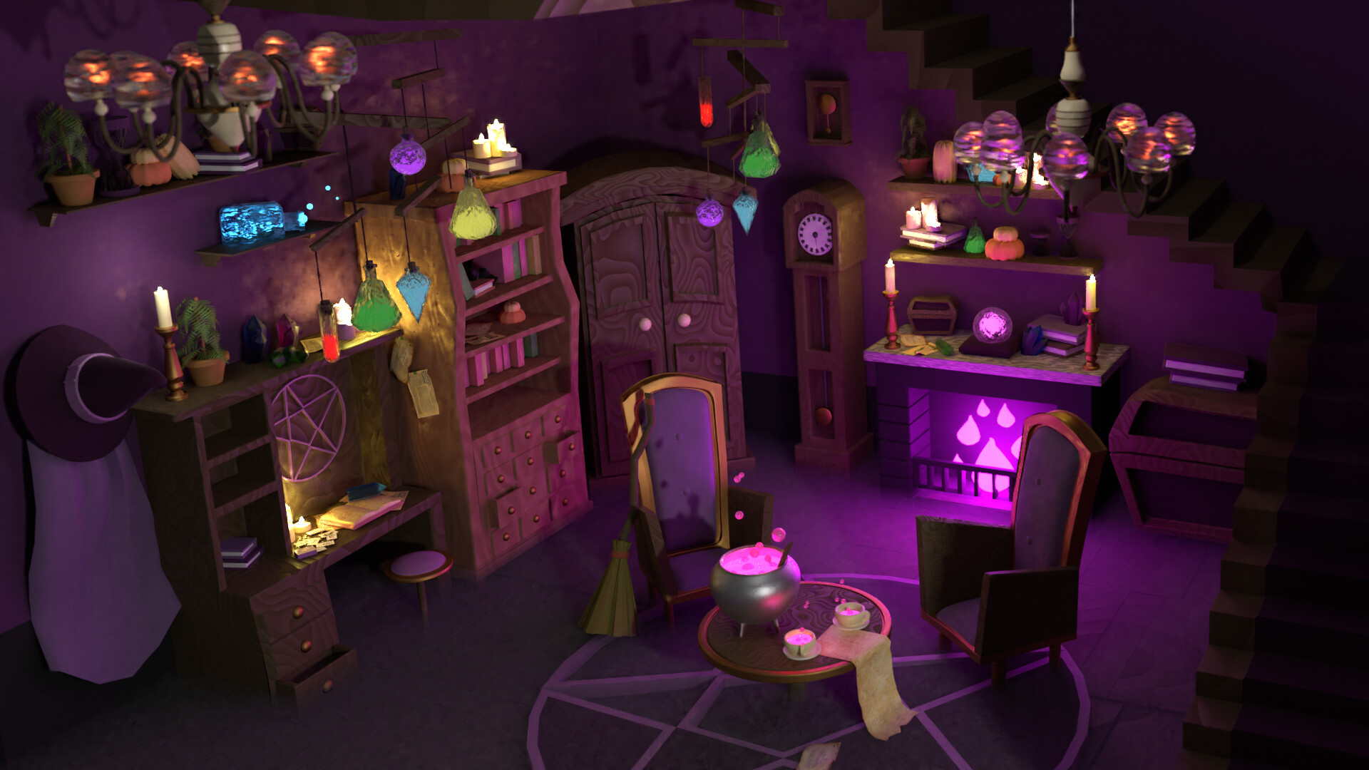 Maya Castañeda - Witch House Cartoon