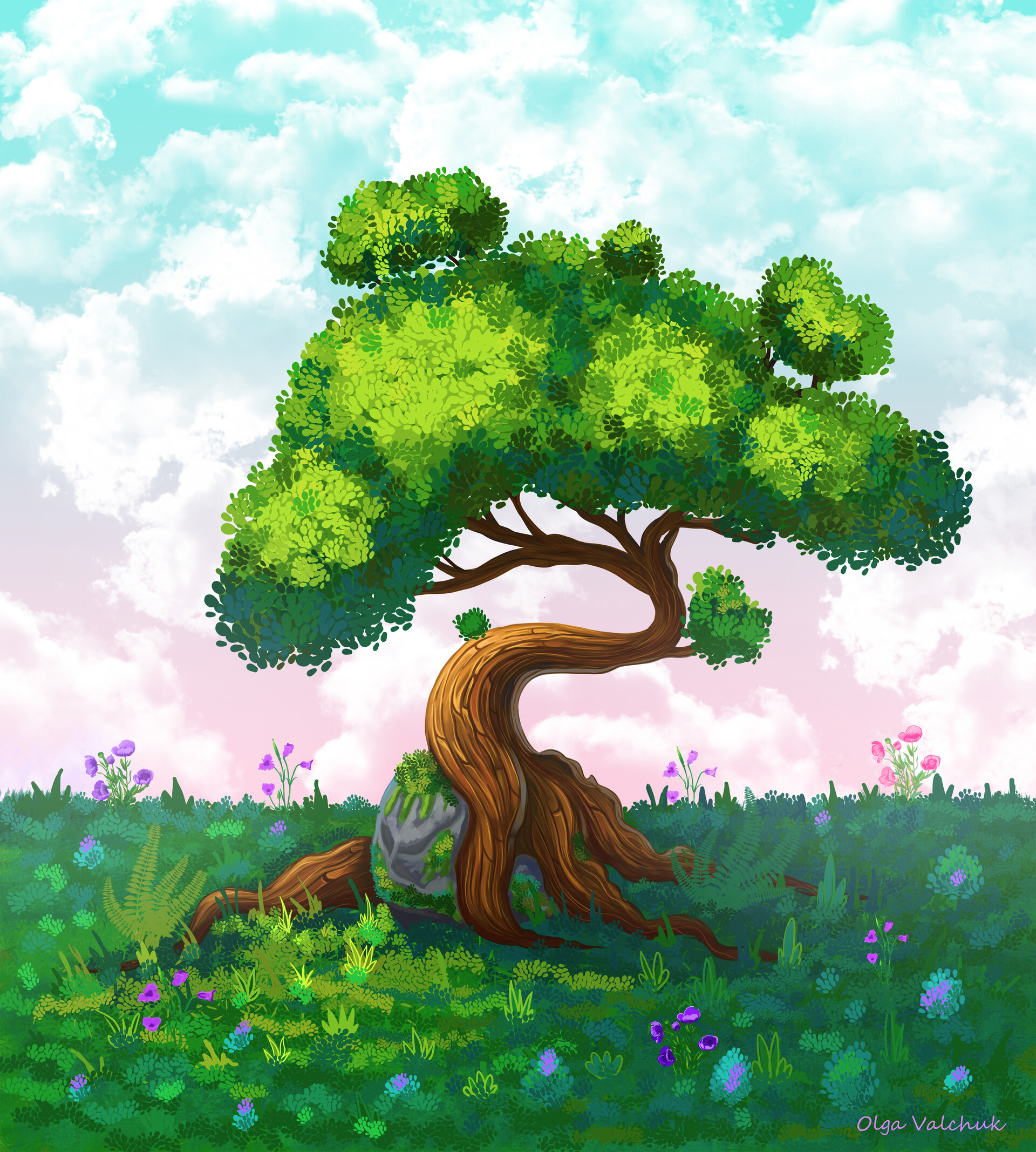 ArtStation - Magic trees