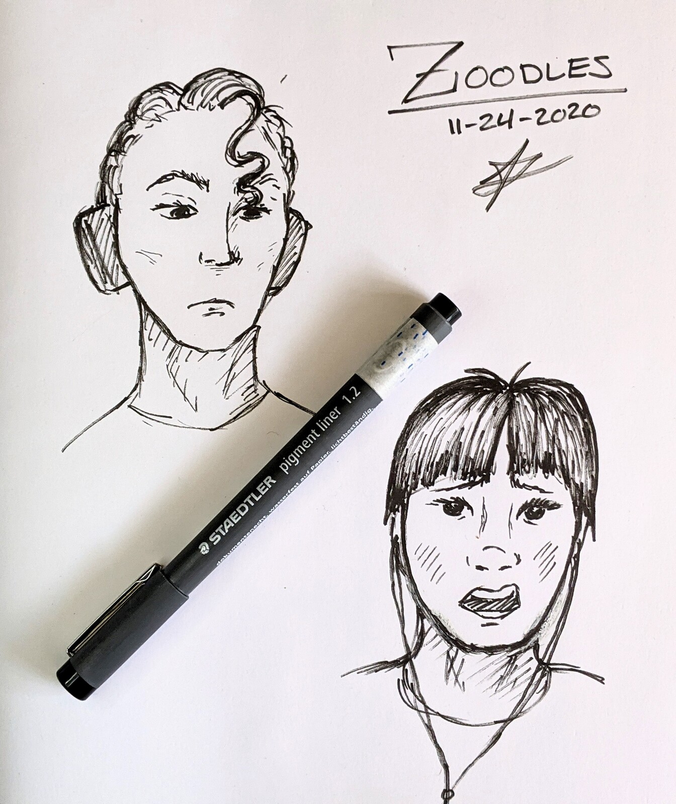 AJ Blake - Zoom Doodles 11-24-2020