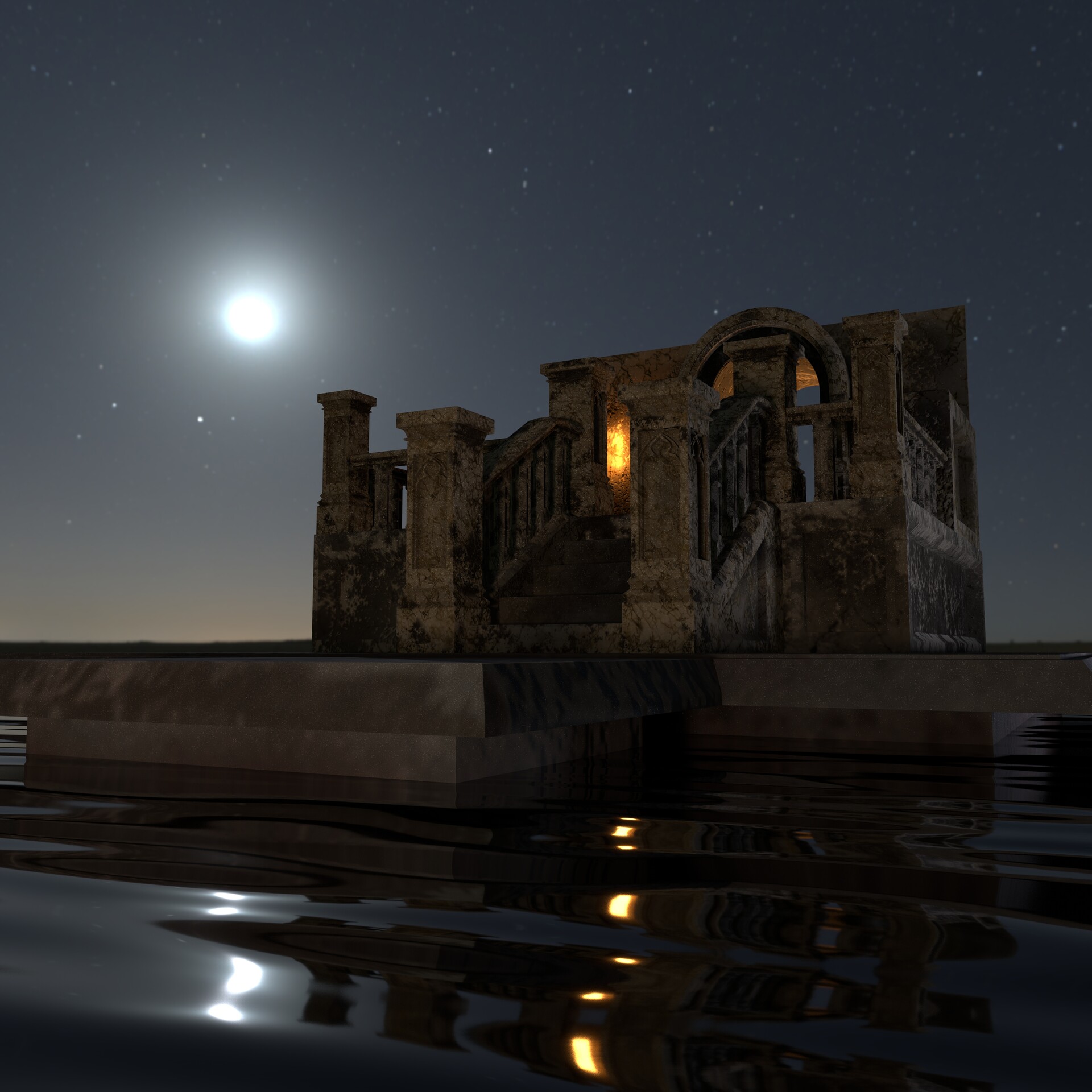 ArtStation - Medieval Castle Entrance