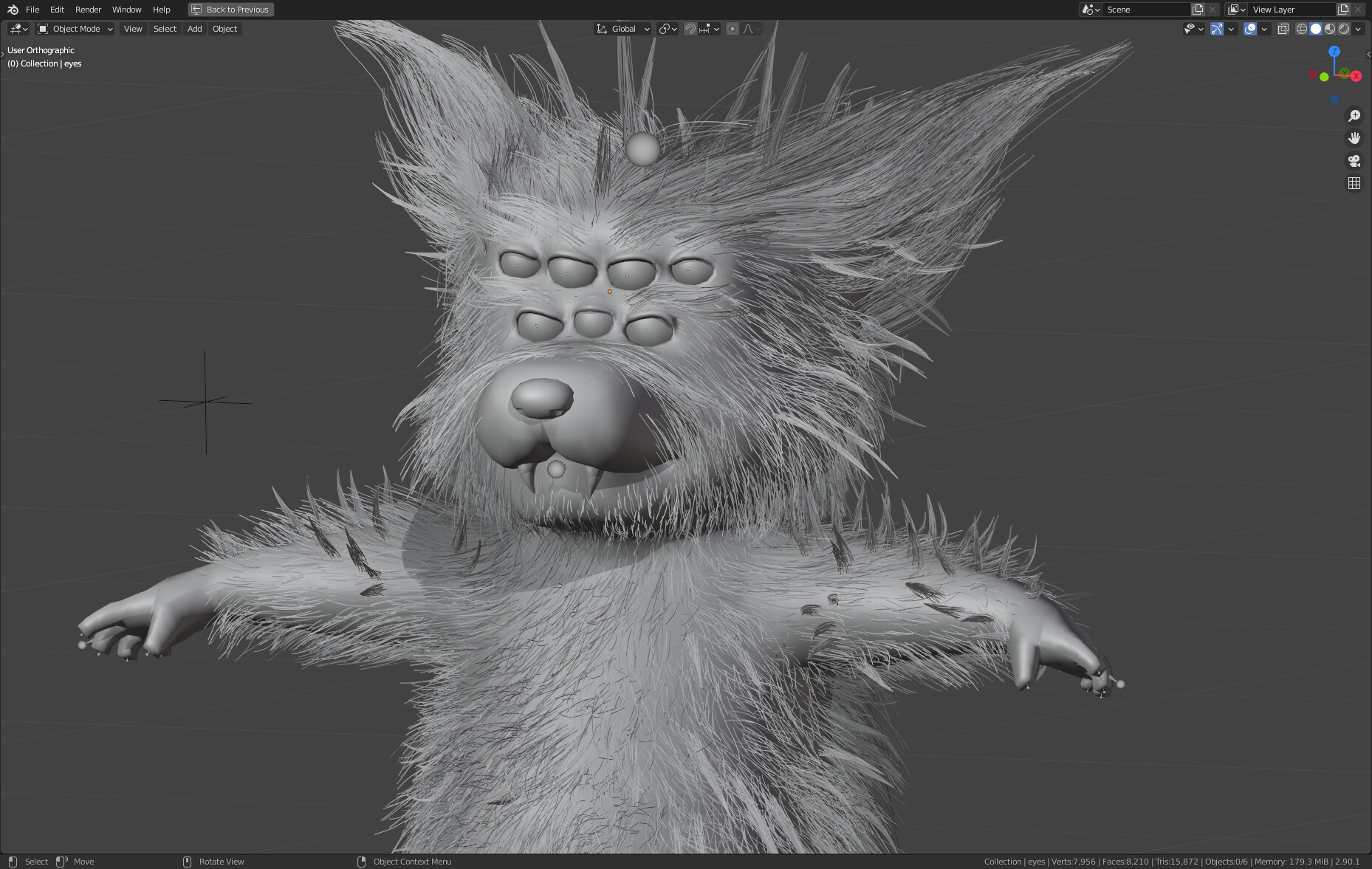 Peter Men - Plush Doll Character - VFX