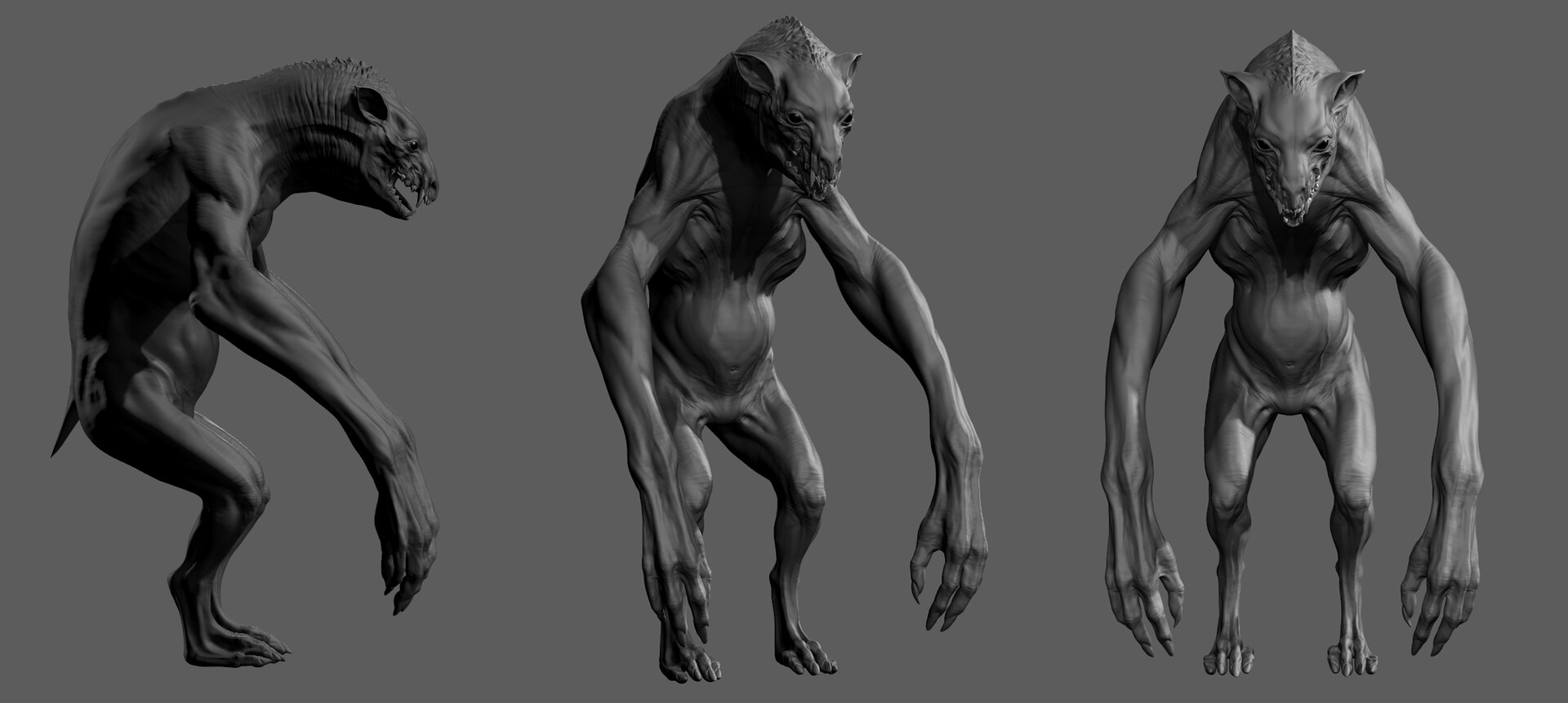 Byungwhee Kim - Swamp Werewolf