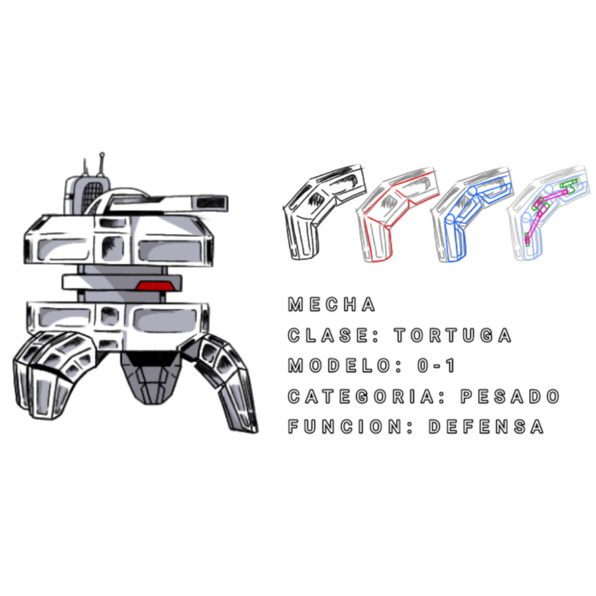 ArtStation - Mecha Turtle Model 0-1