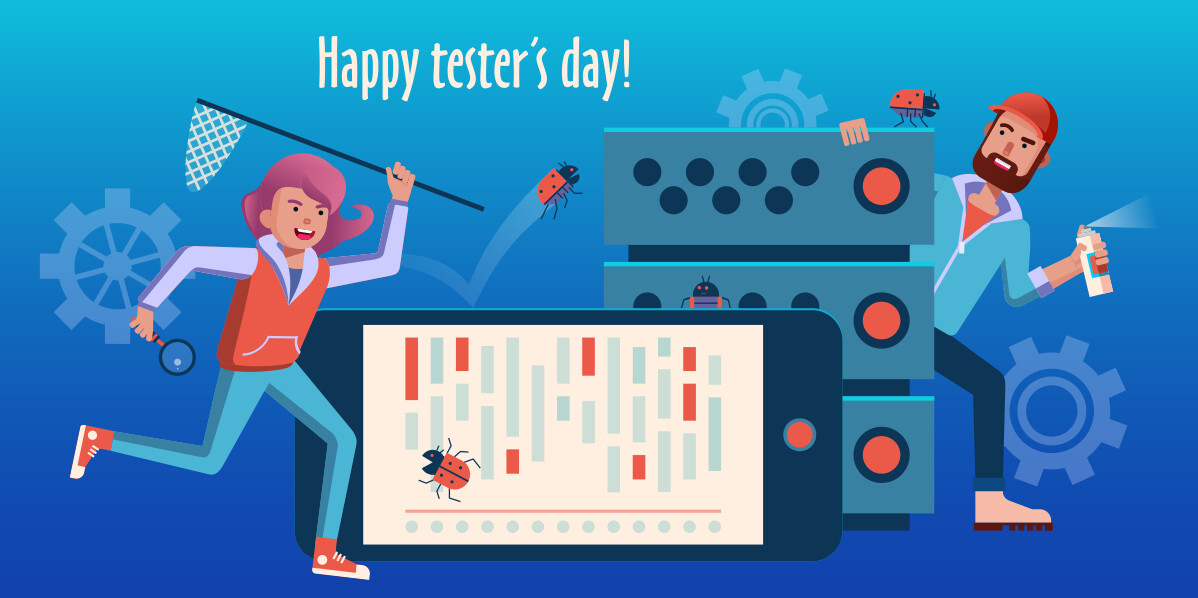 ArtStation - Tester's day card