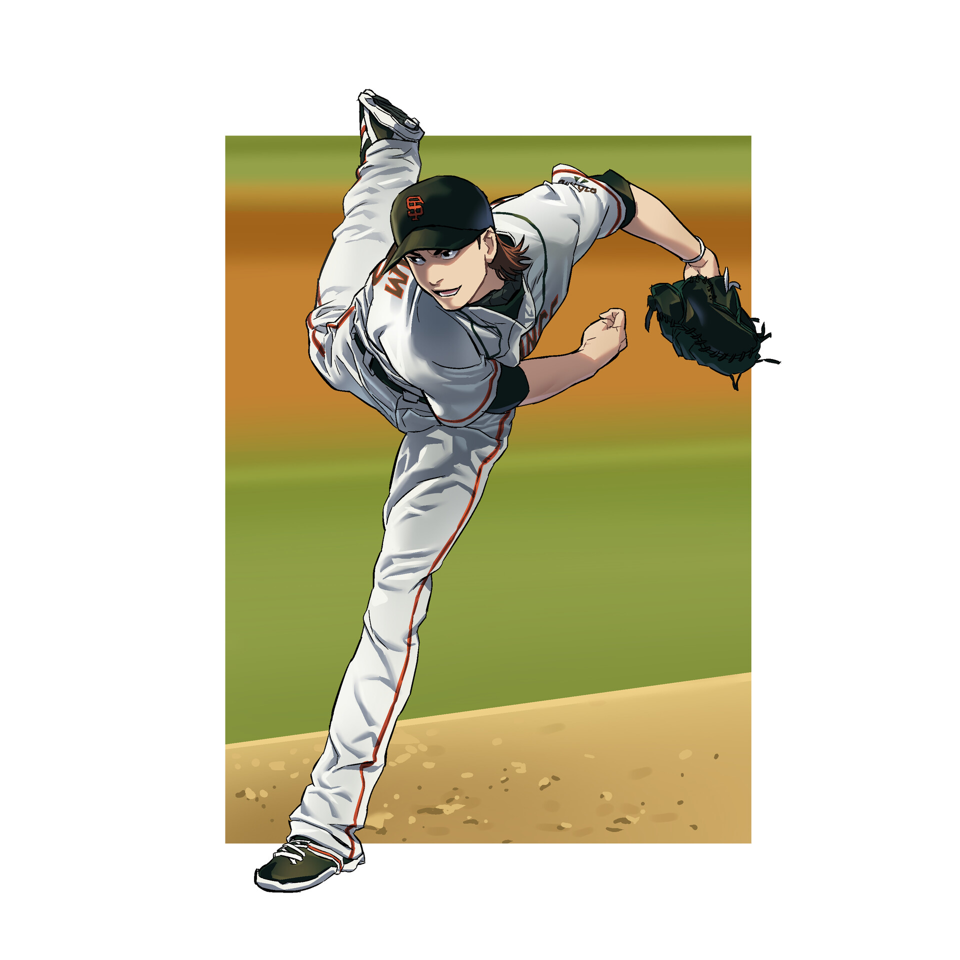 ArtStation - Baseball pose practice