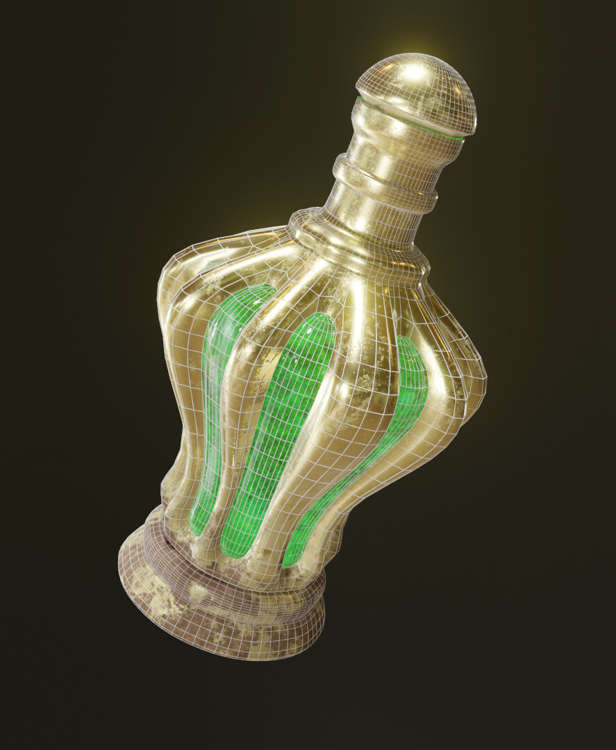 ArtStation - Gold Potion
