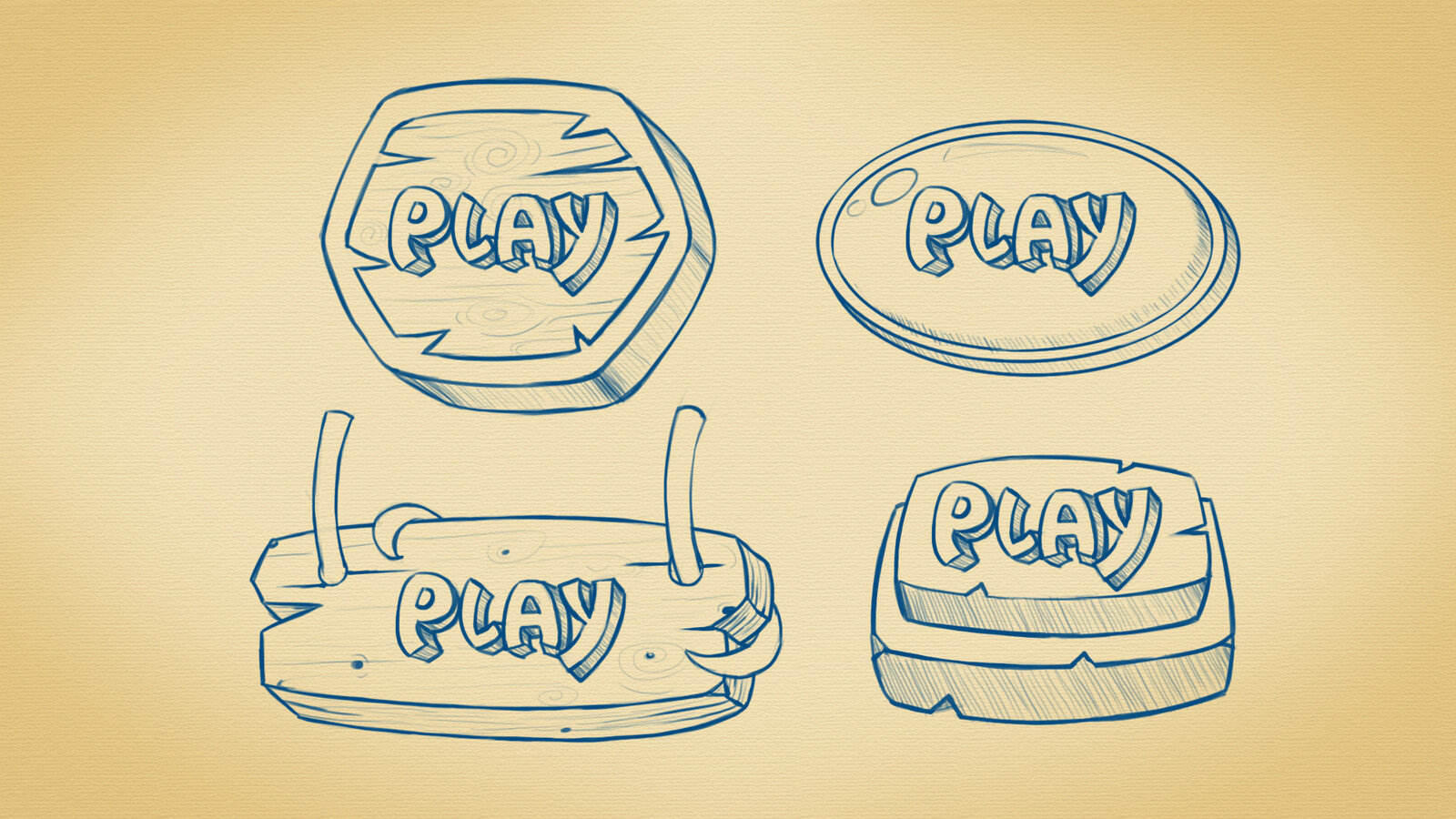 Anto Thomas - 2D UI Play Button Animation For VR Game