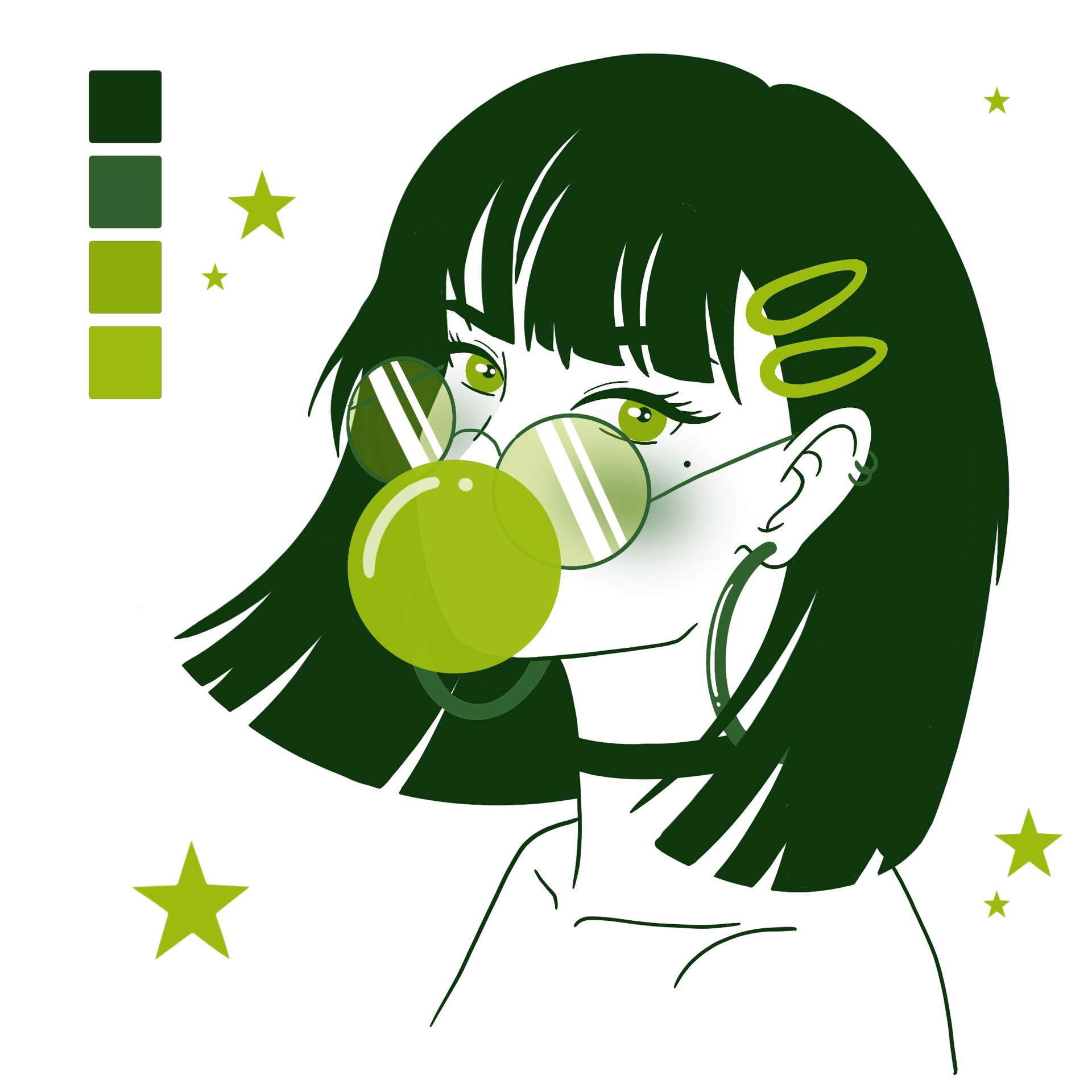 ArtStation - The Powerpuff Girls - Batakab (Buttercup)