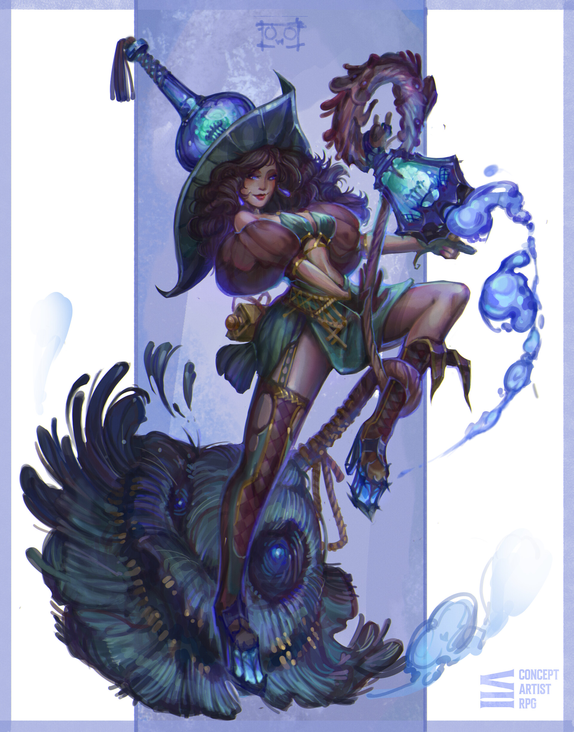 ArtStation - Ведьма