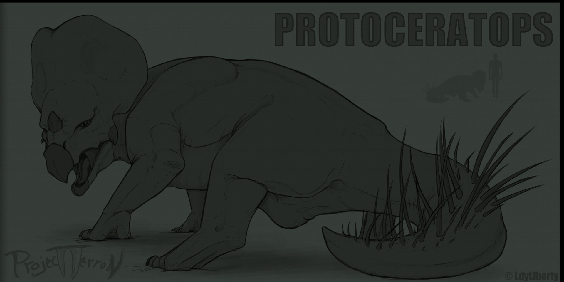 ArtStation - Protoceratops, LdyLiberty