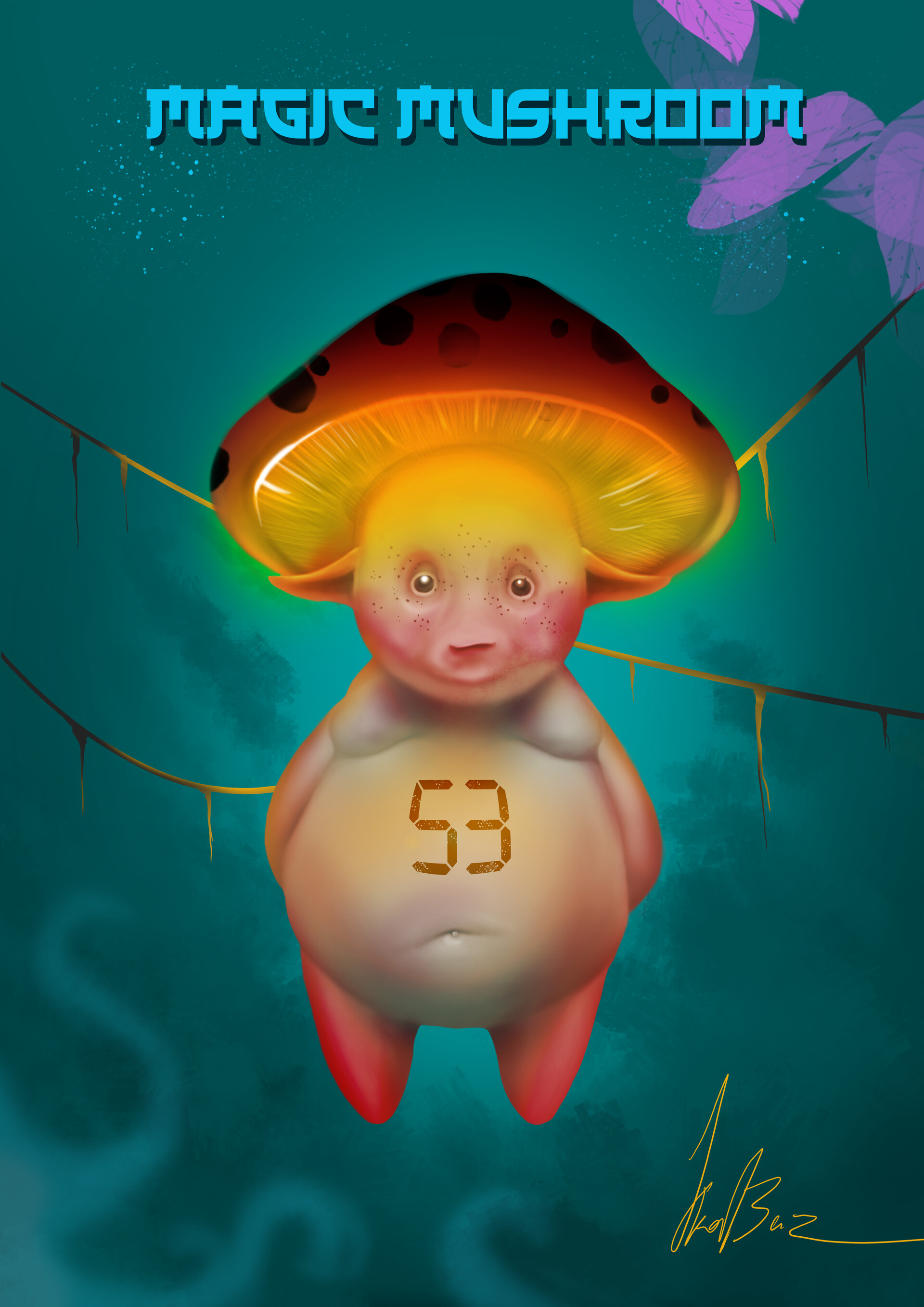 ArtStation - Magic mushroom