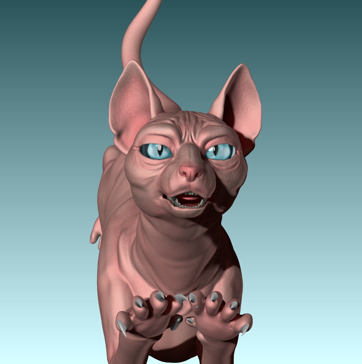 ArtStation - Shynx cat