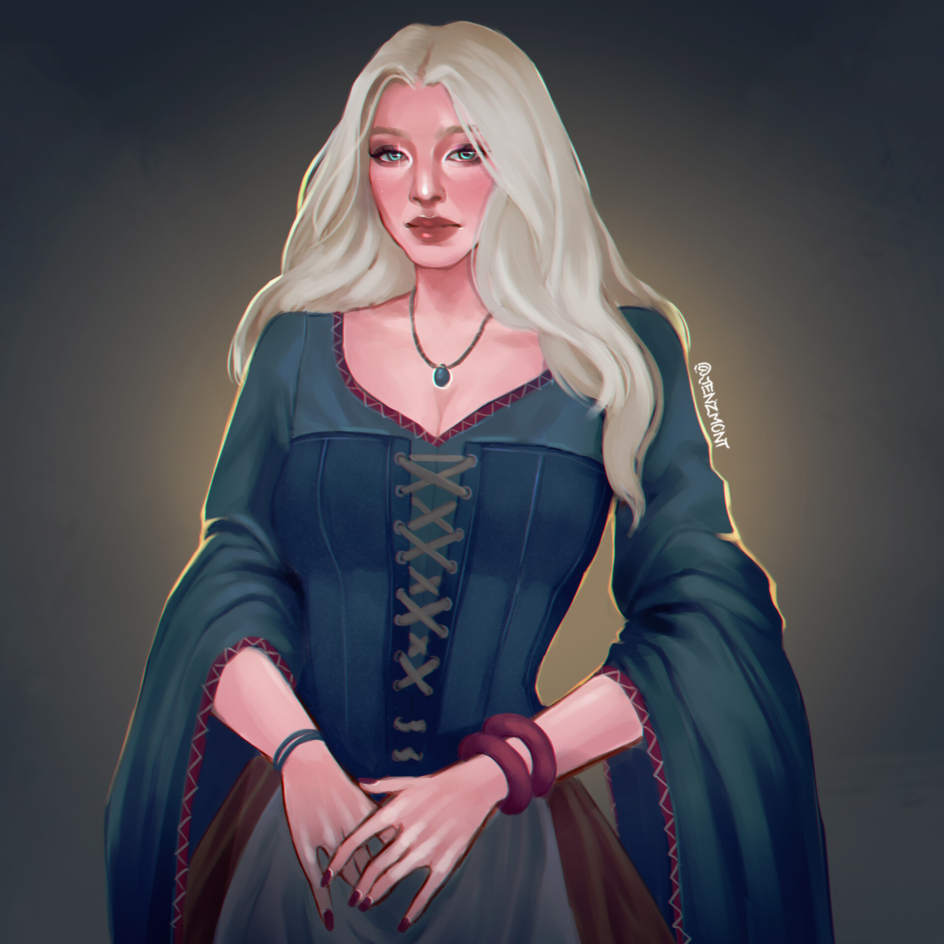 ArtStation - Witcher OC: Charlotta Von Revier