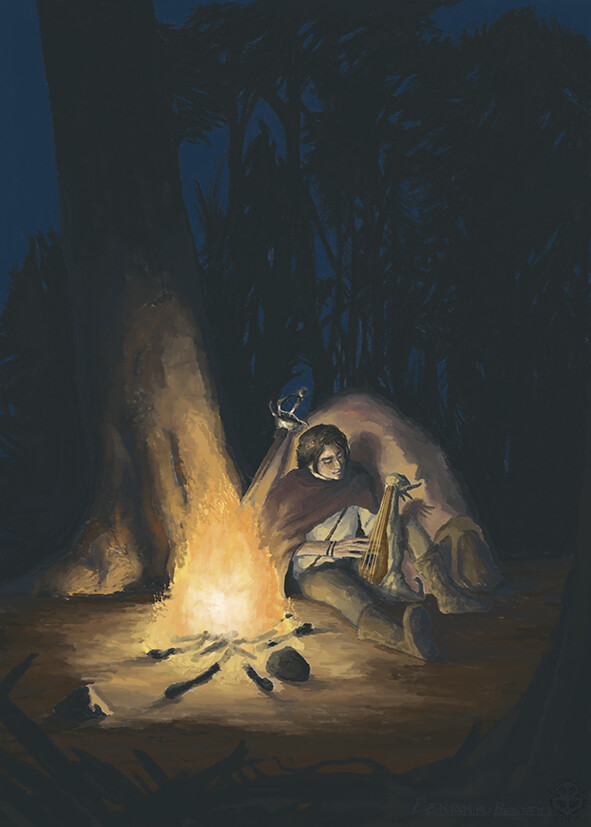 ArtStation - Rest of the bard