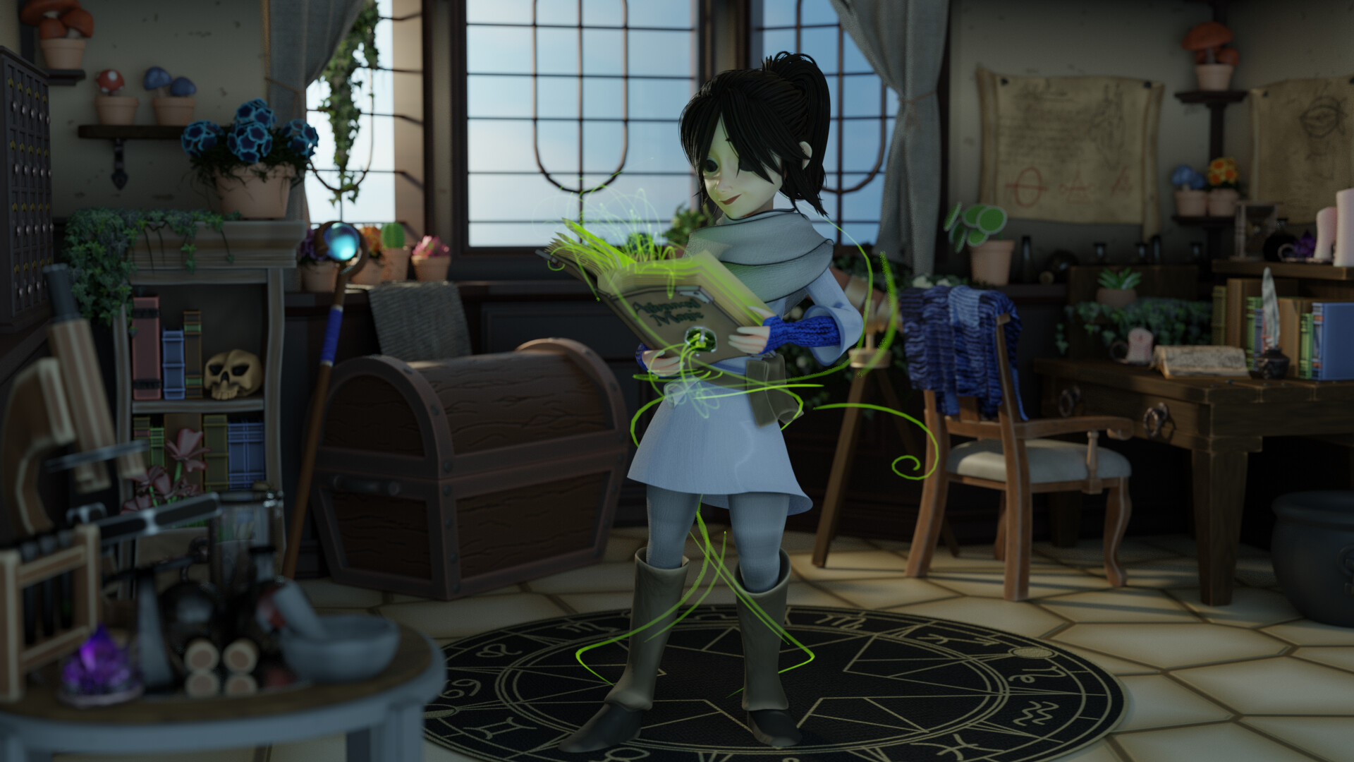 ArtStation - Mage's Study