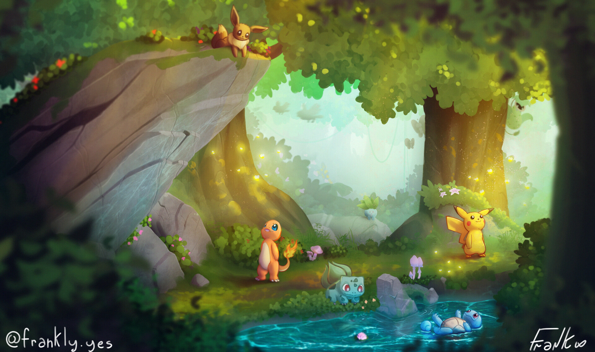 ArtStation - Pokemon of Kanto