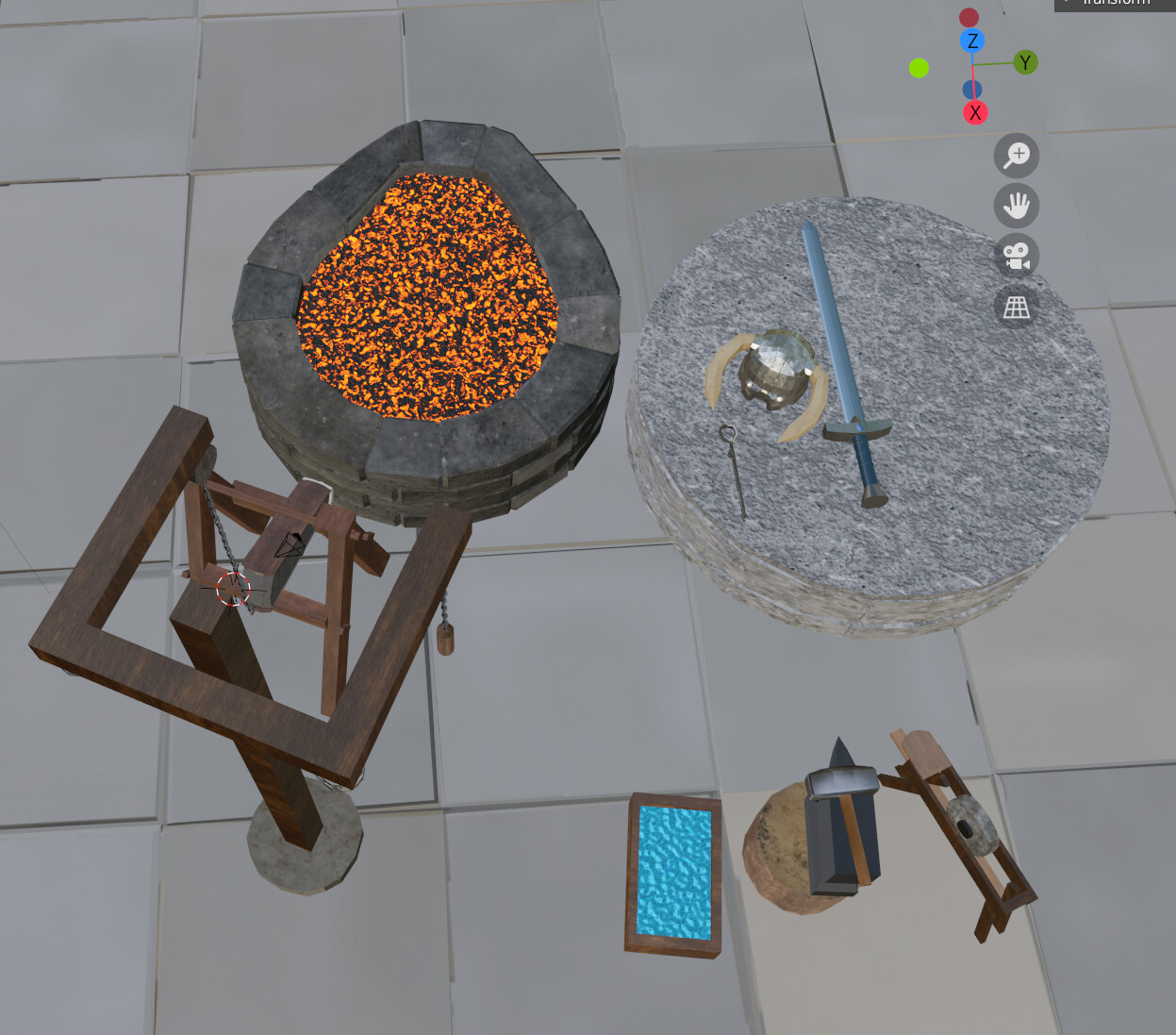 ArtStation - Blacksmithing scene