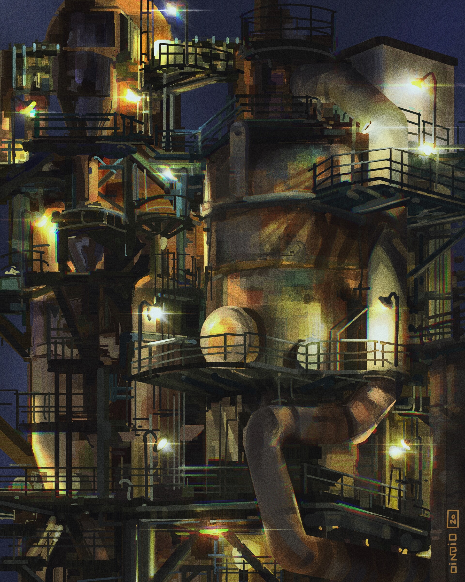 Rui DIAS - 365 Days painting practice Challenge (37 - 45)