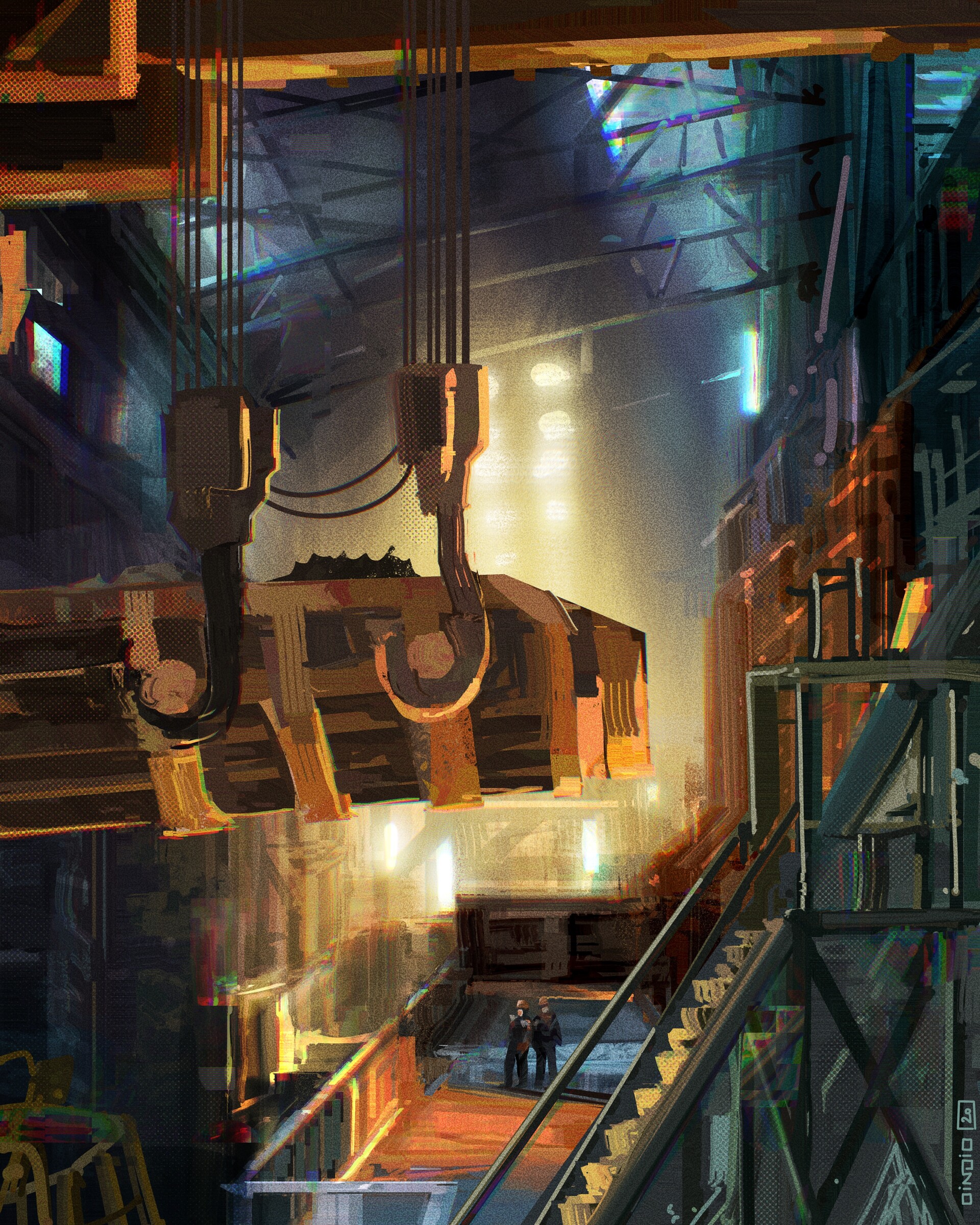 Rui DIAS - 365 Days painting practice Challenge (37 - 45)