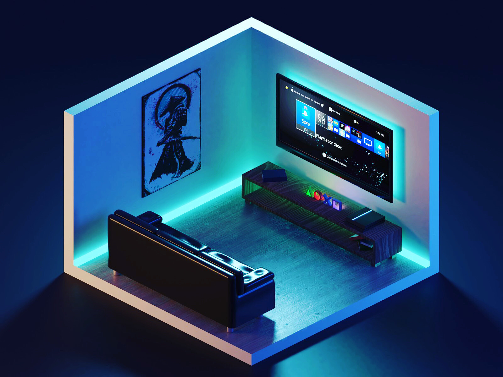 ArtStation - 3D ROOM