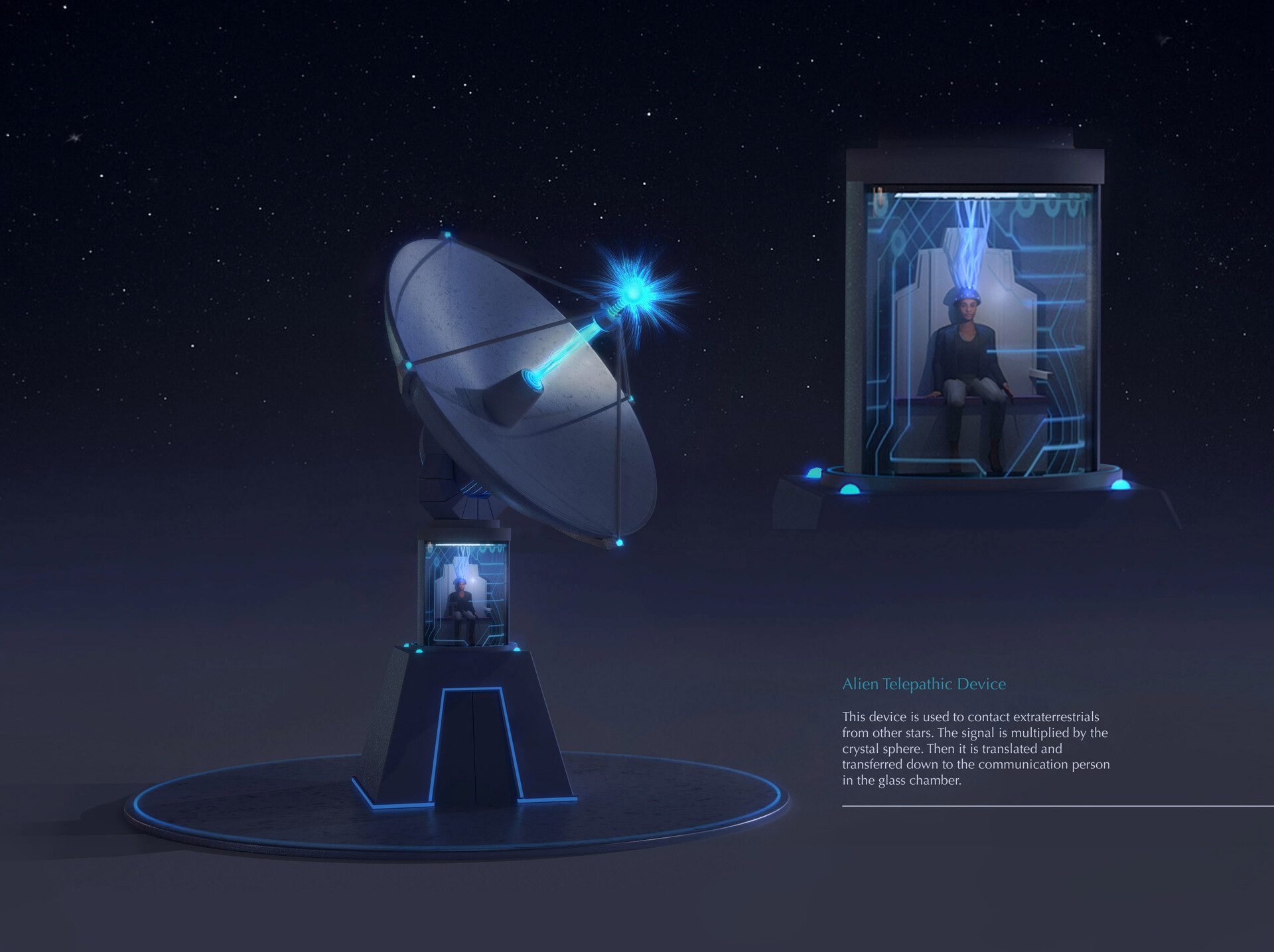 ArtStation - Alien Telepathic Device