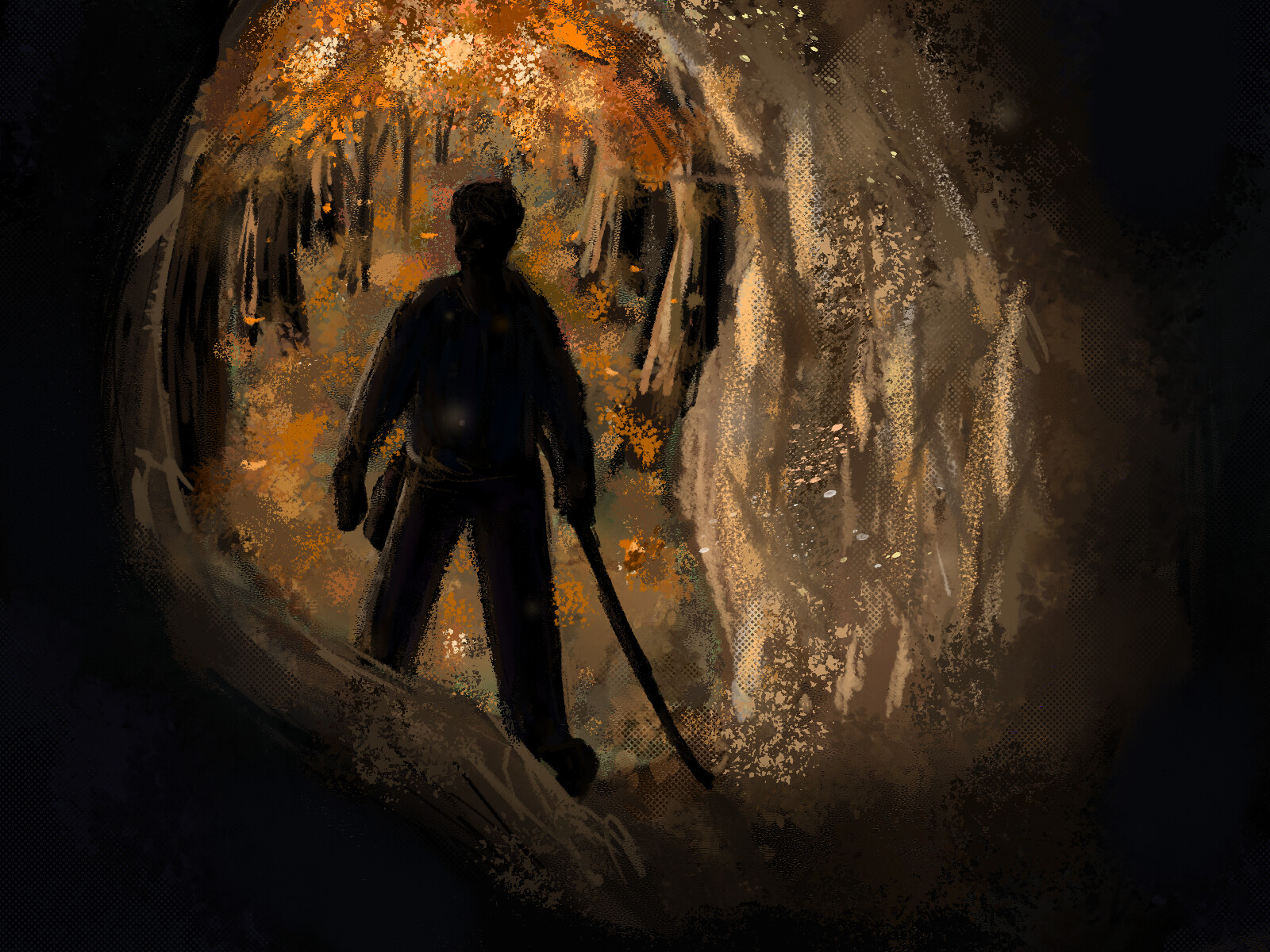 ArtStation - Autumn Cave