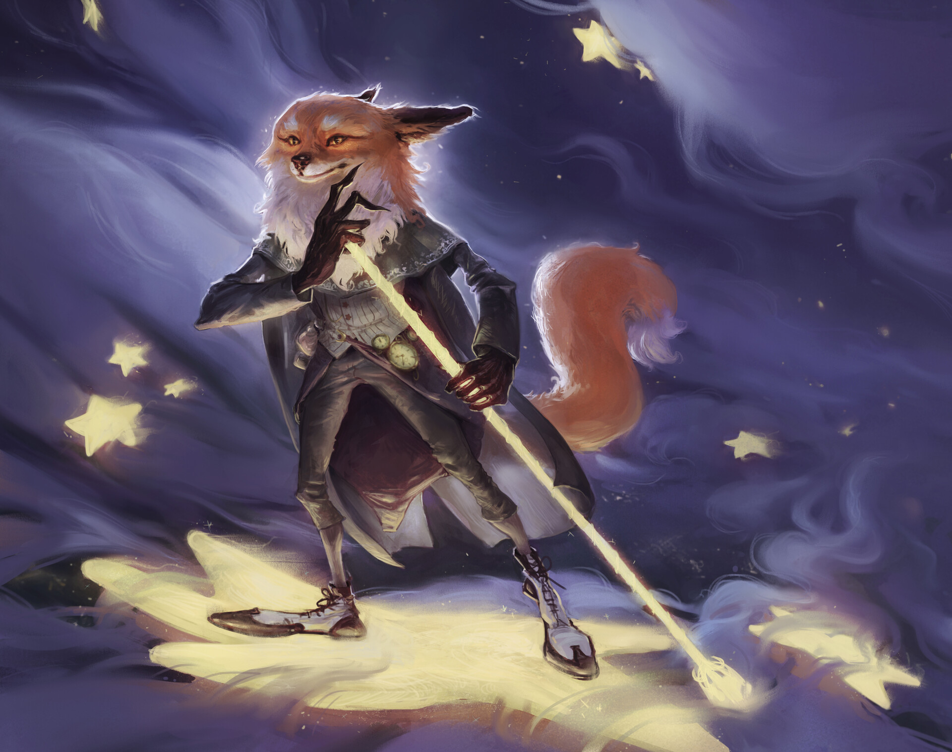 ArtStation - CDC Fox Adventurer