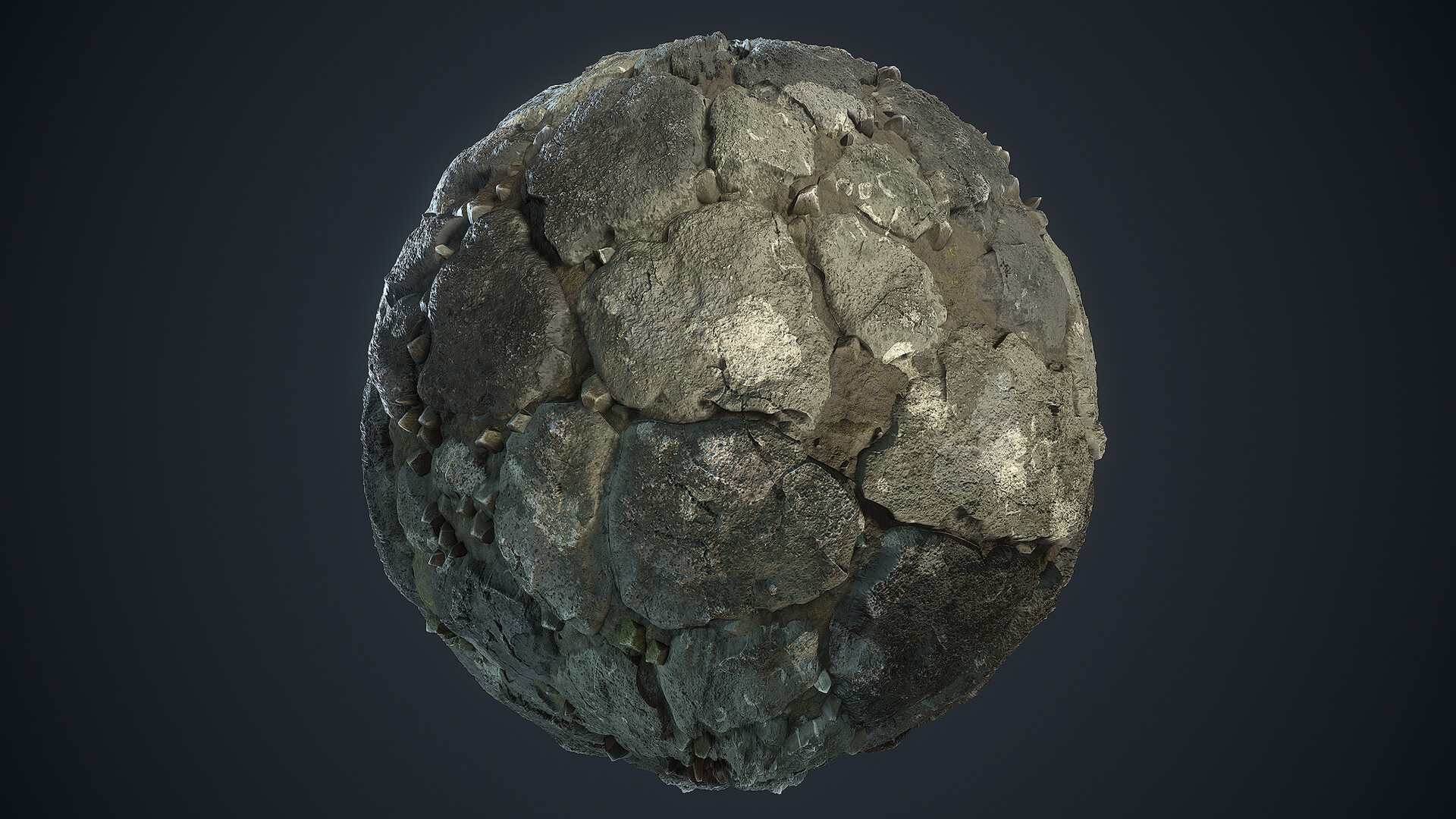 ArtStation - Rocky Ground Material Study
