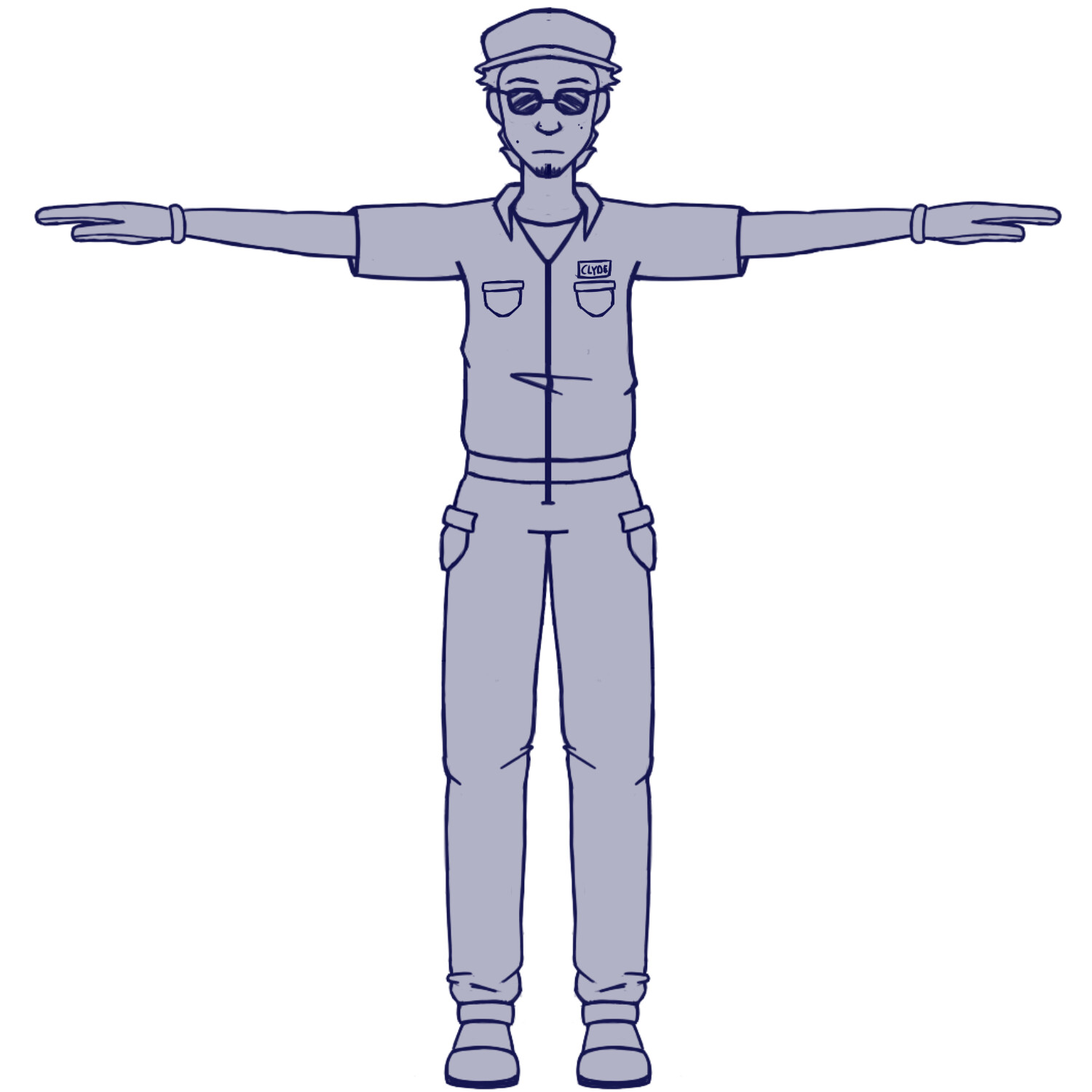 ArtStation - Original Character Reference: Clyde