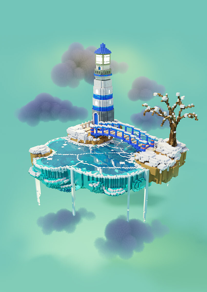 Lisa Rye - Voxel Art