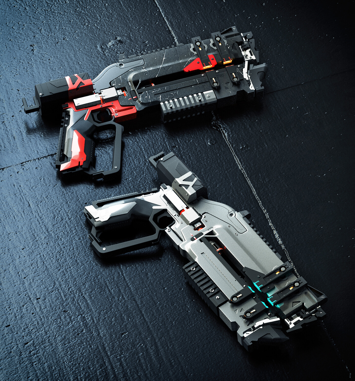 Cherif Tougourti - Hard surface Weapon