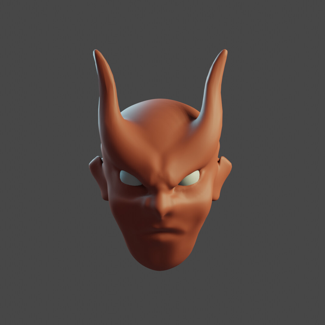 ArtStation - My first sculpt in BlenDer