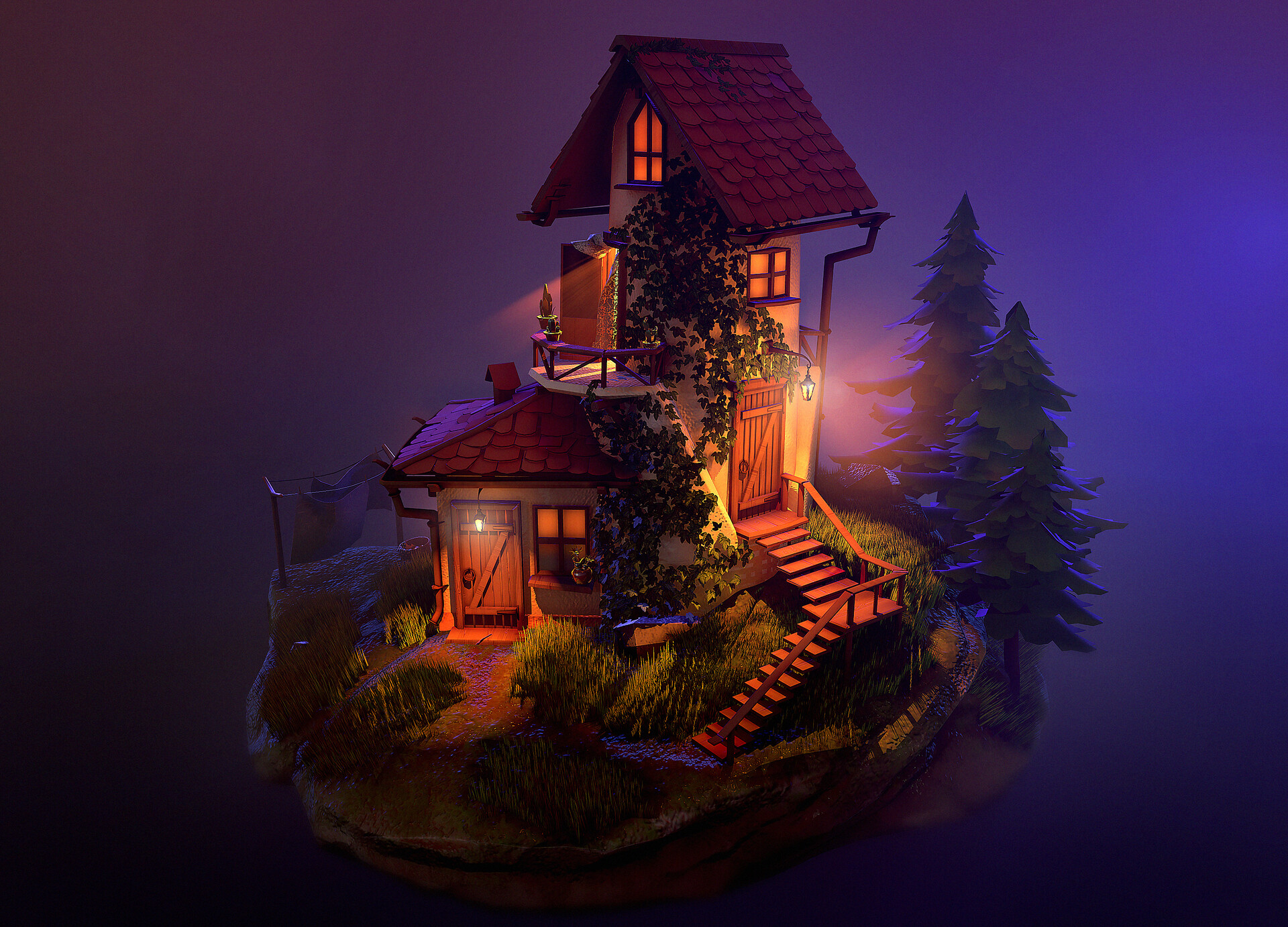 ArtStation - Stylized House [2]