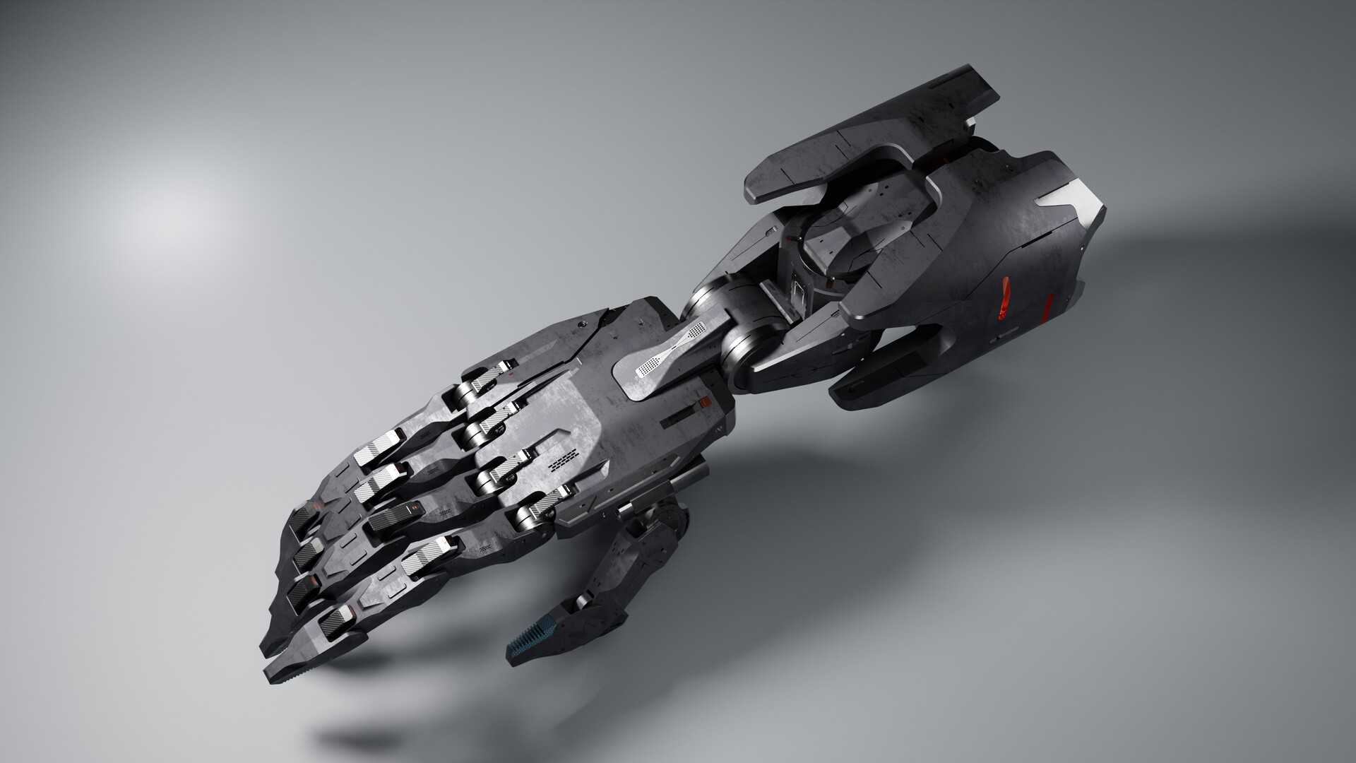 ArtStation - Mech hand