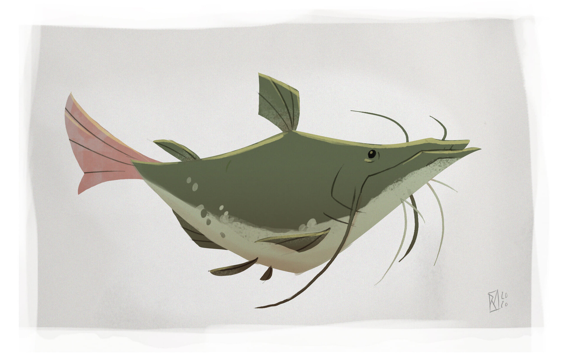 ArtStation - Catfish Design Doodle