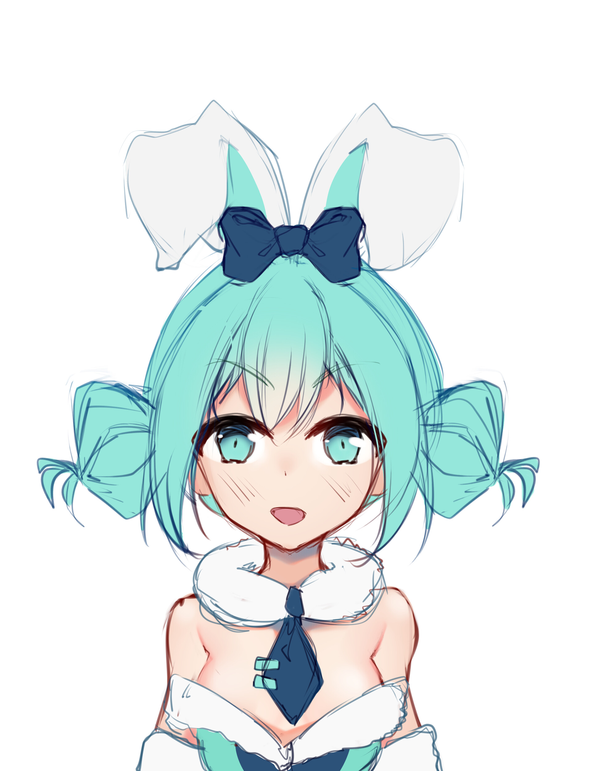 ArtStation - Fa Hatsune miku bicute bunnies figure