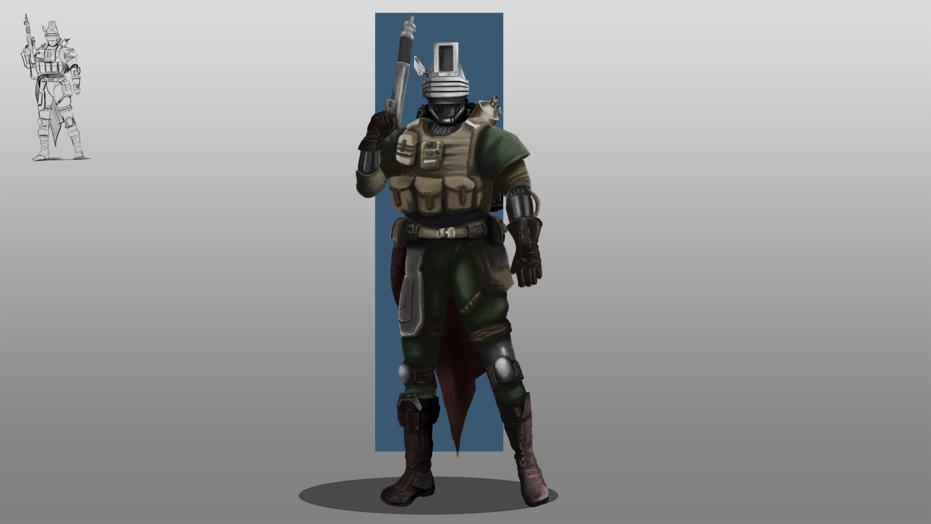 Sci Fi Soldier