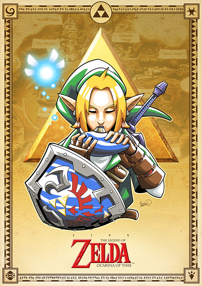ArtStation - Link - Hero of time