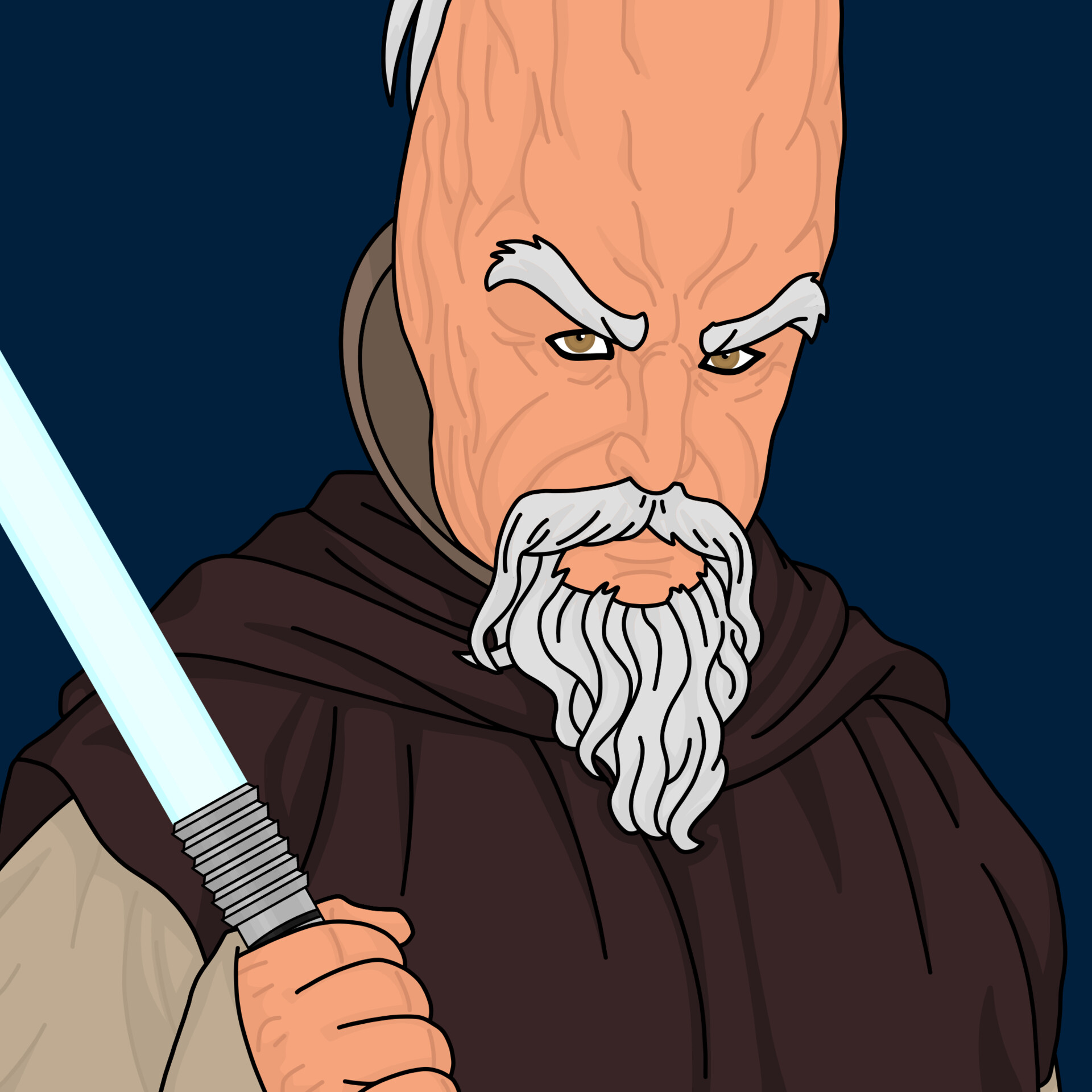 ArtStation - Jedi Master Ki-Adi-Mundi