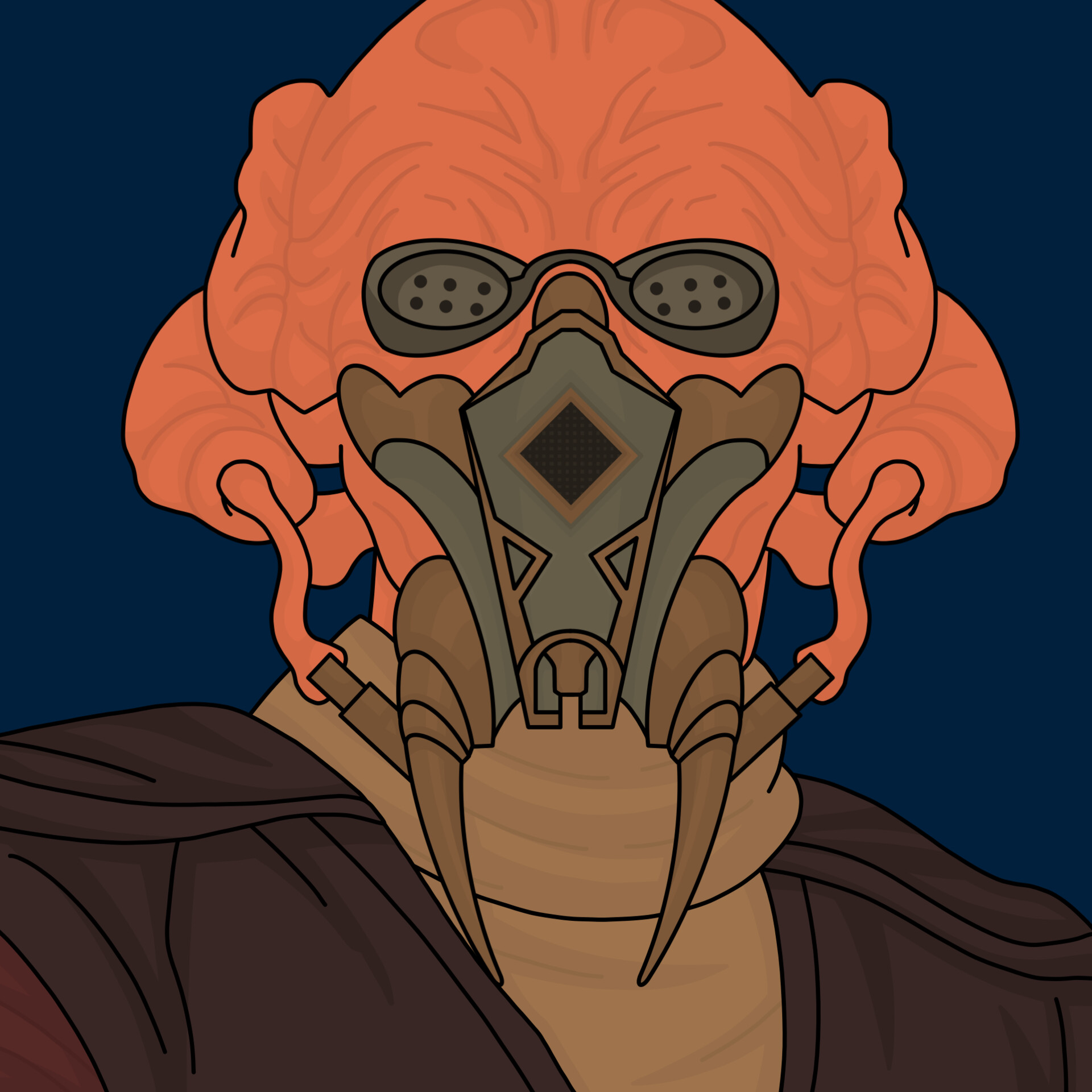 ArtStation - Jedi Master Plo Koon