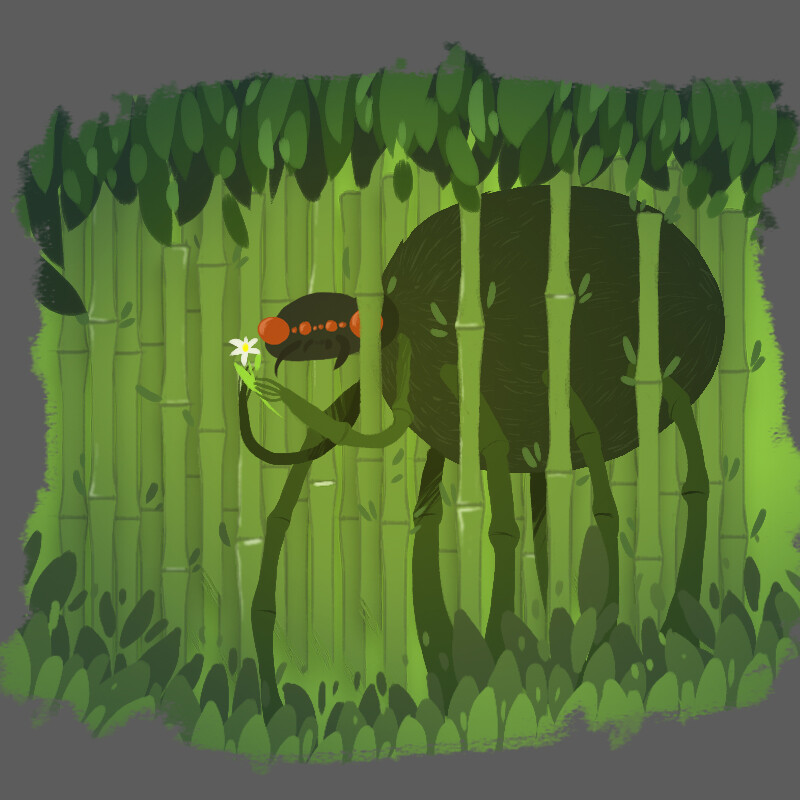 ArtStation - the bamboo spider
