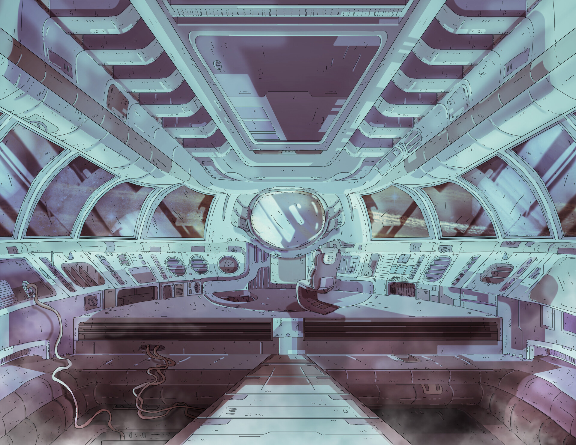 ArtStation - Command room