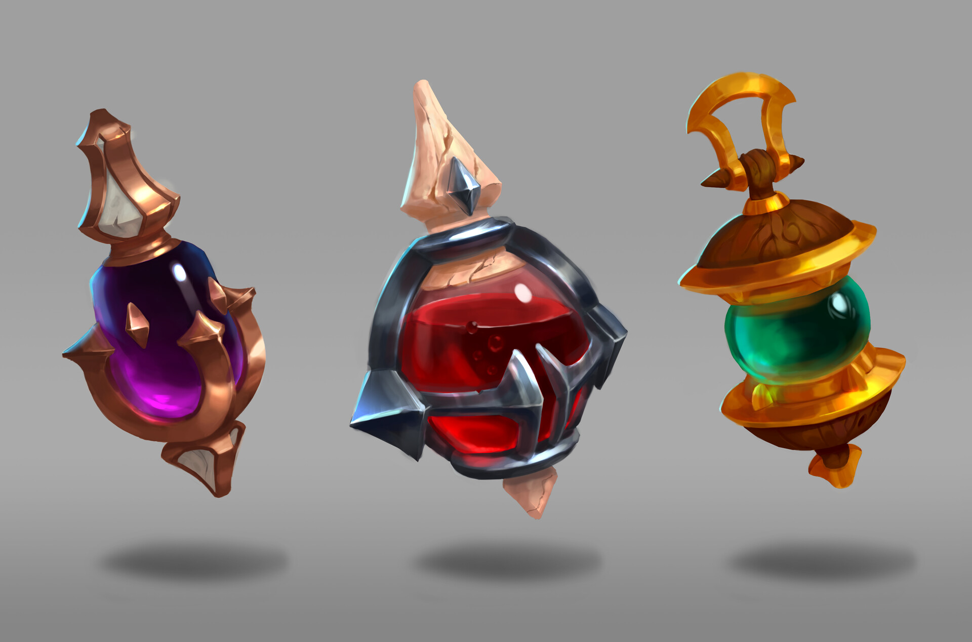 ArtStation - Material Render | Coursework