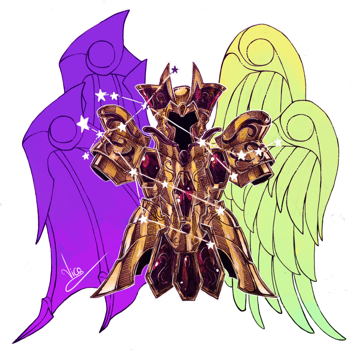 Vico Soares - God Cloths from the Sanctuary - Saint Seiya