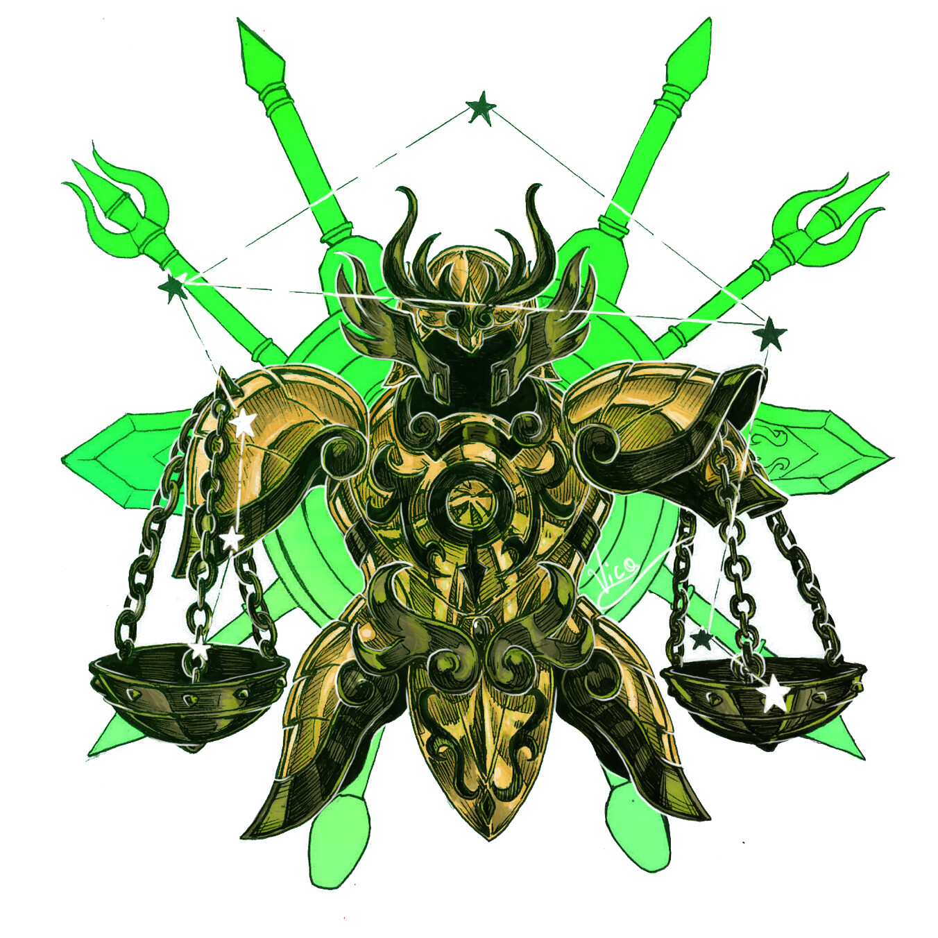 Vico Soares - God Cloths from the Sanctuary - Saint Seiya