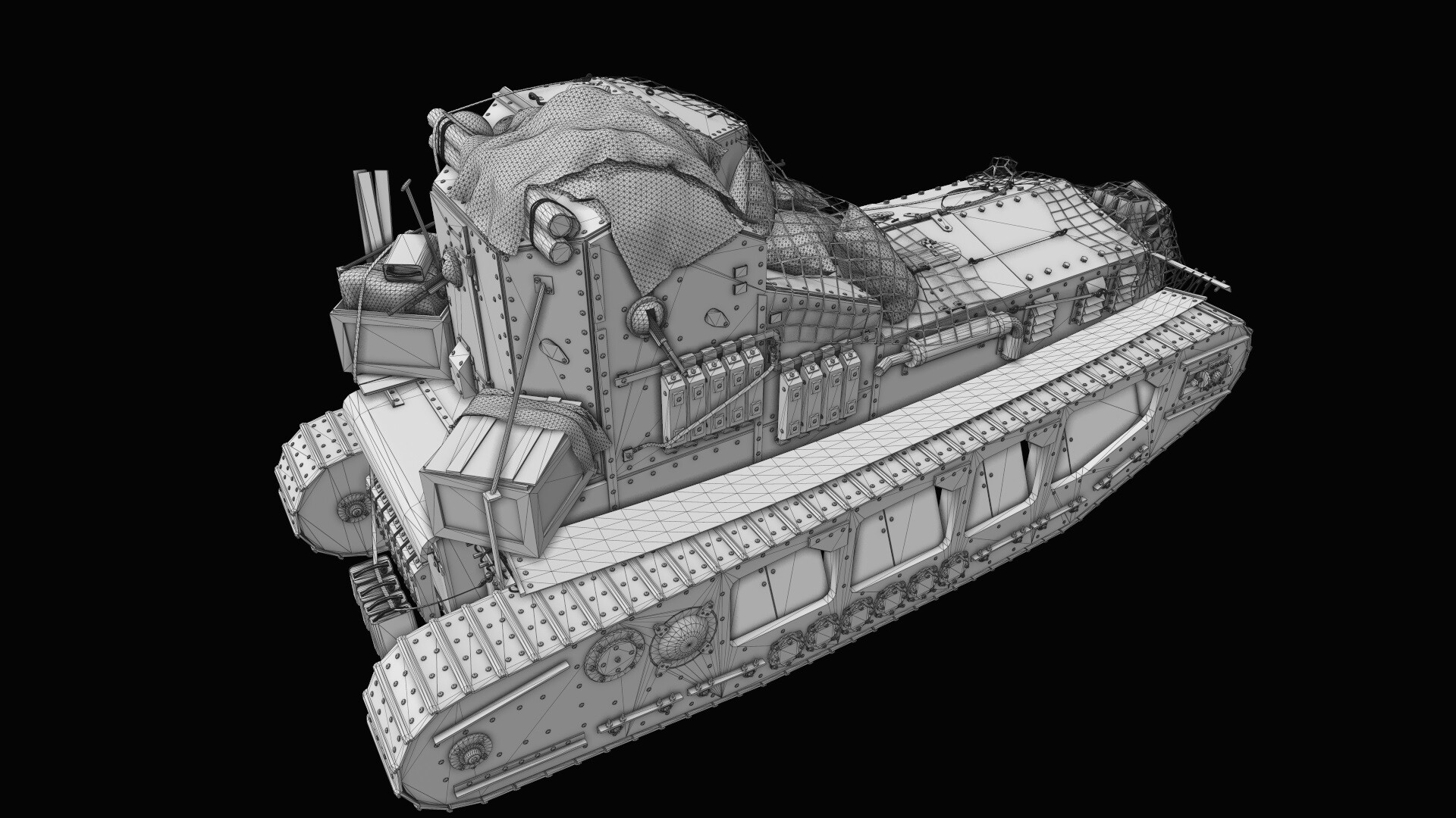 Sebastian Sosnowski - Medium Mark A "Whippet" tank